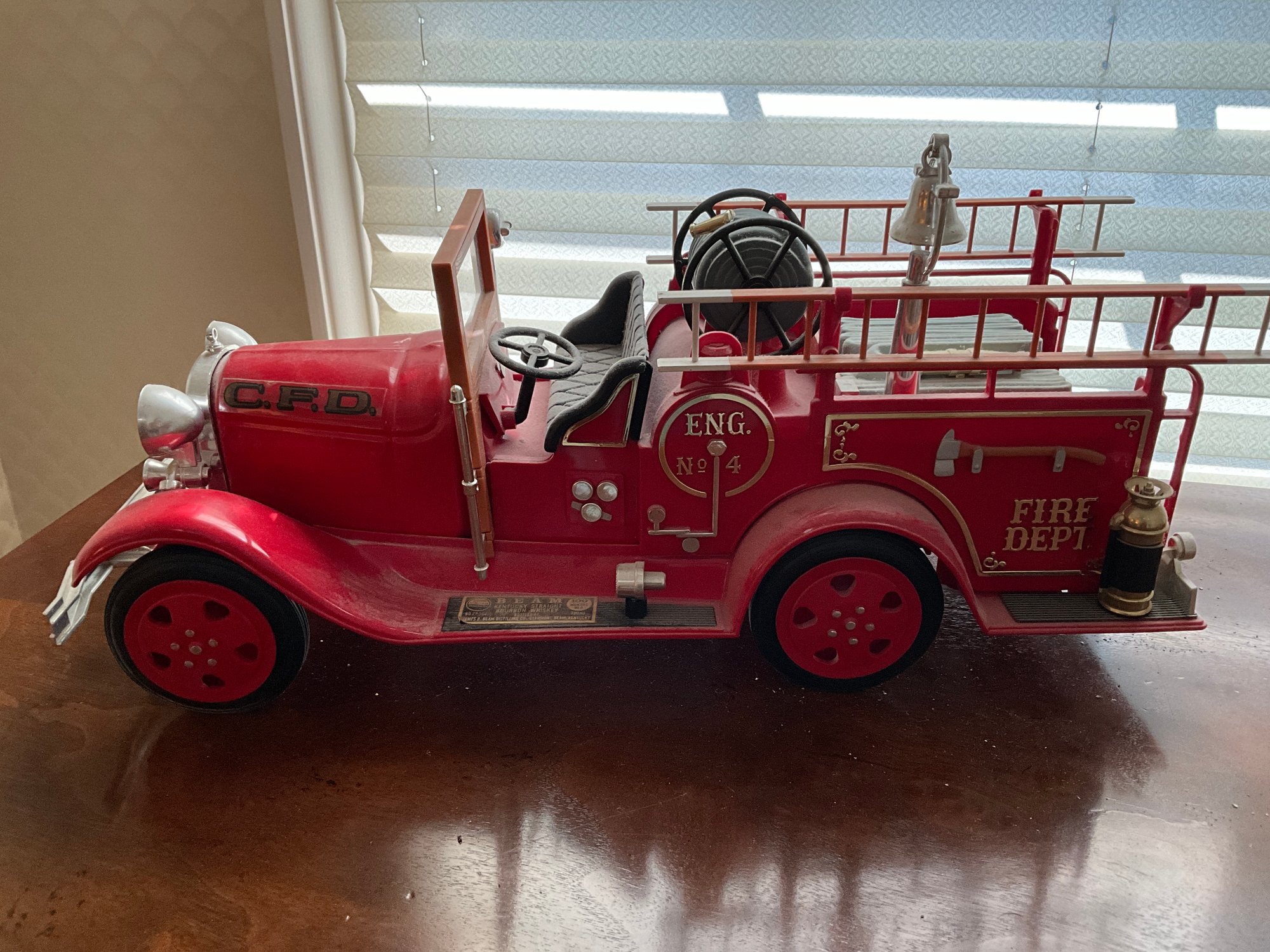 Jim Beam Red 1930 Model A Ford Fire Engine Decanter #31991 ...