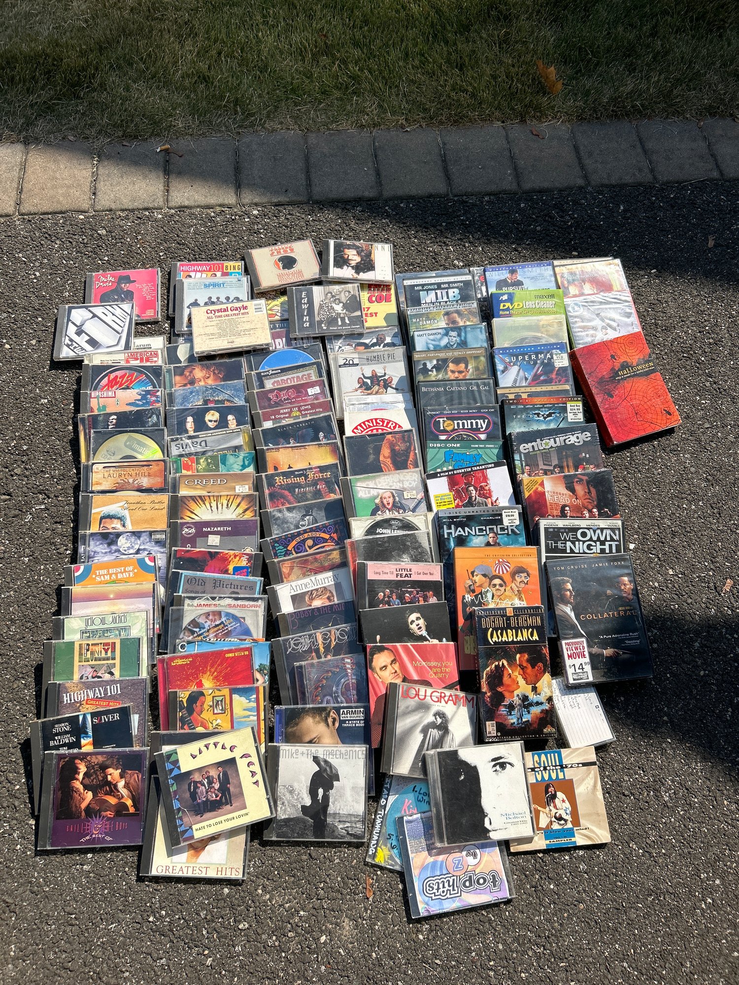 Large Lot Of Cds And DVDs A Mixed Bag Great Selection #32033 ...