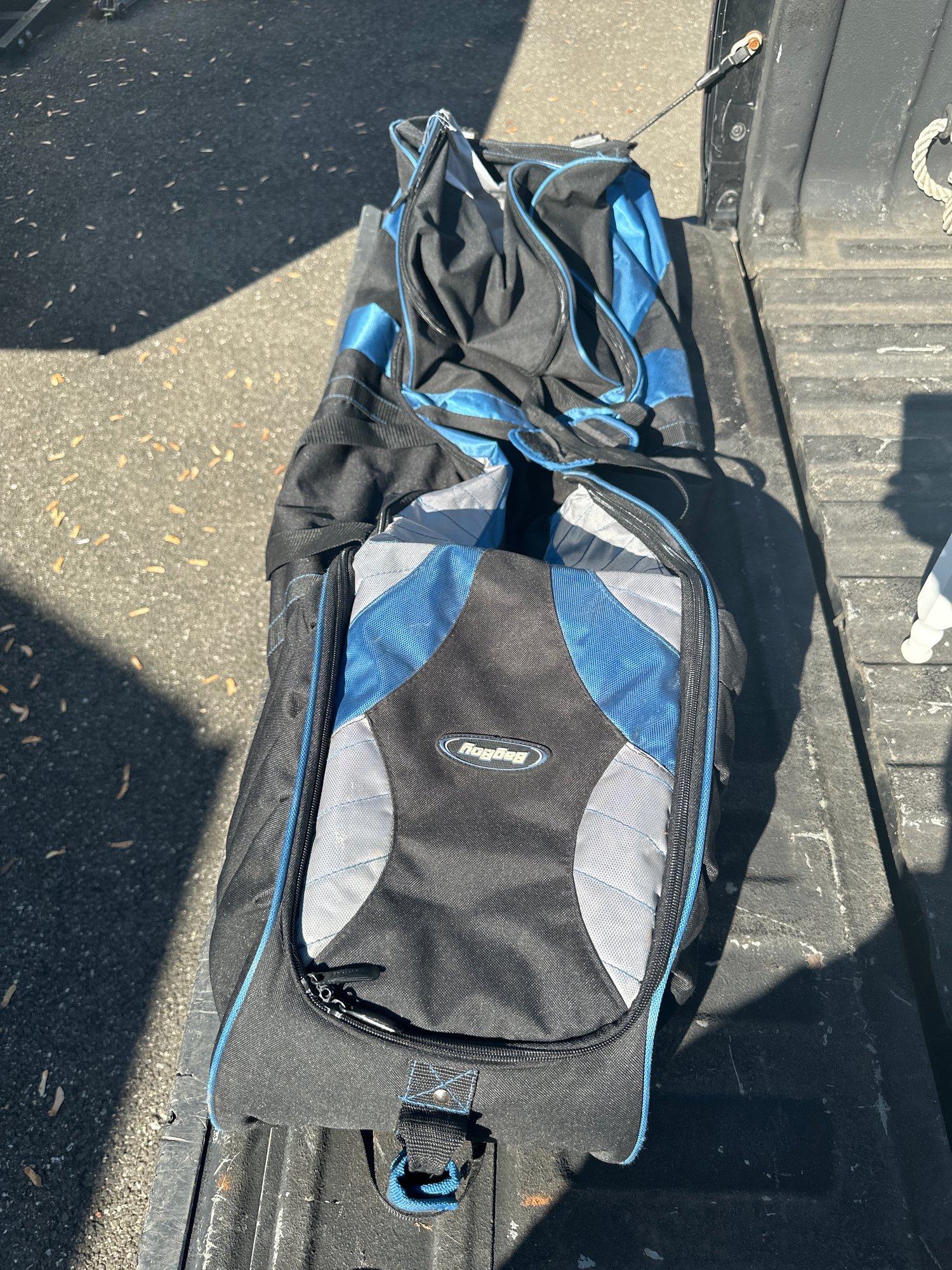 Bag Boy Padded With Lock Carry Golf Club Bag Great For Easy Travel On ...