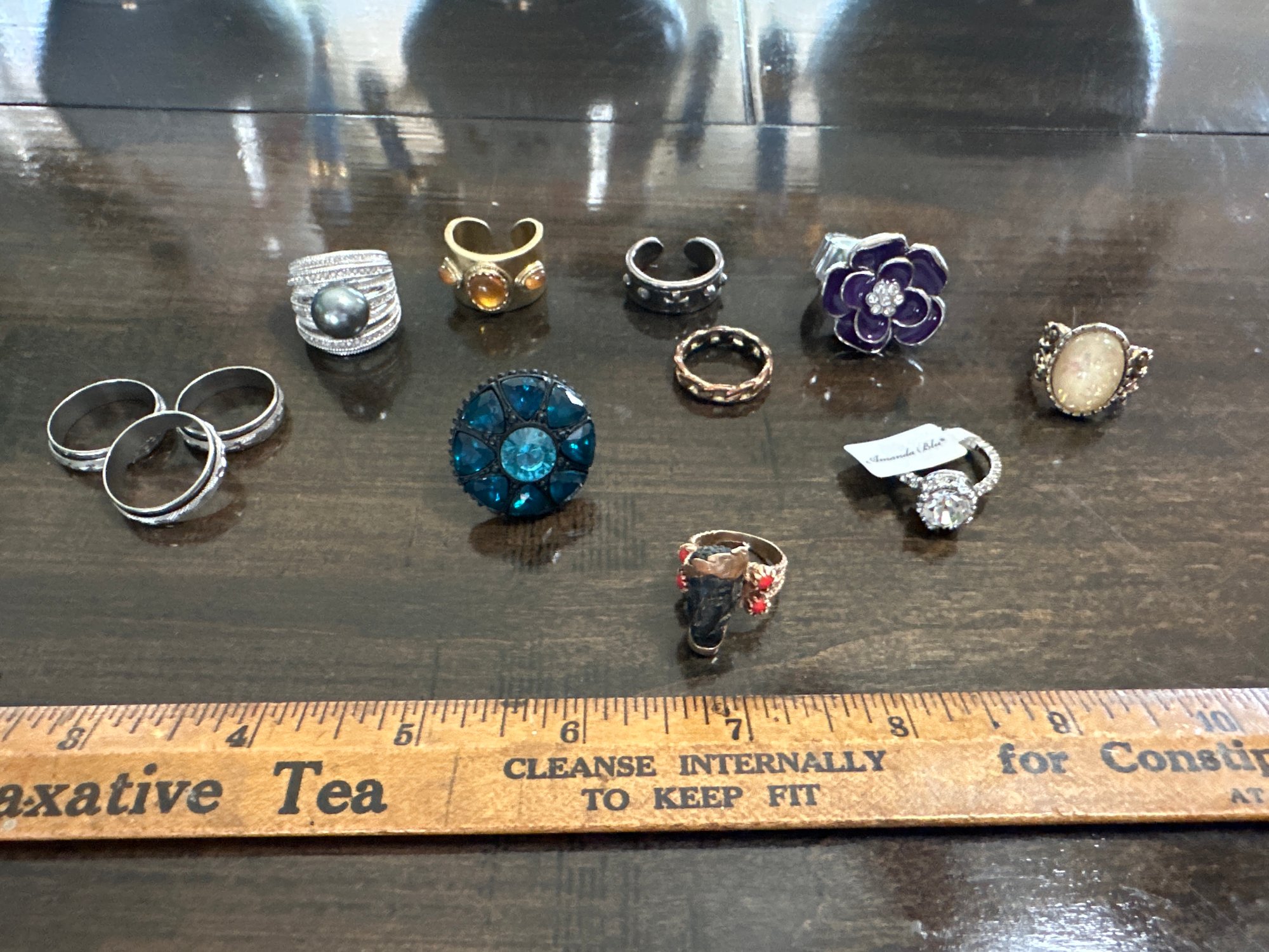 Estate Sale, Jewelry Lot, Ladies Fashion Rings See Photos #33292 ...