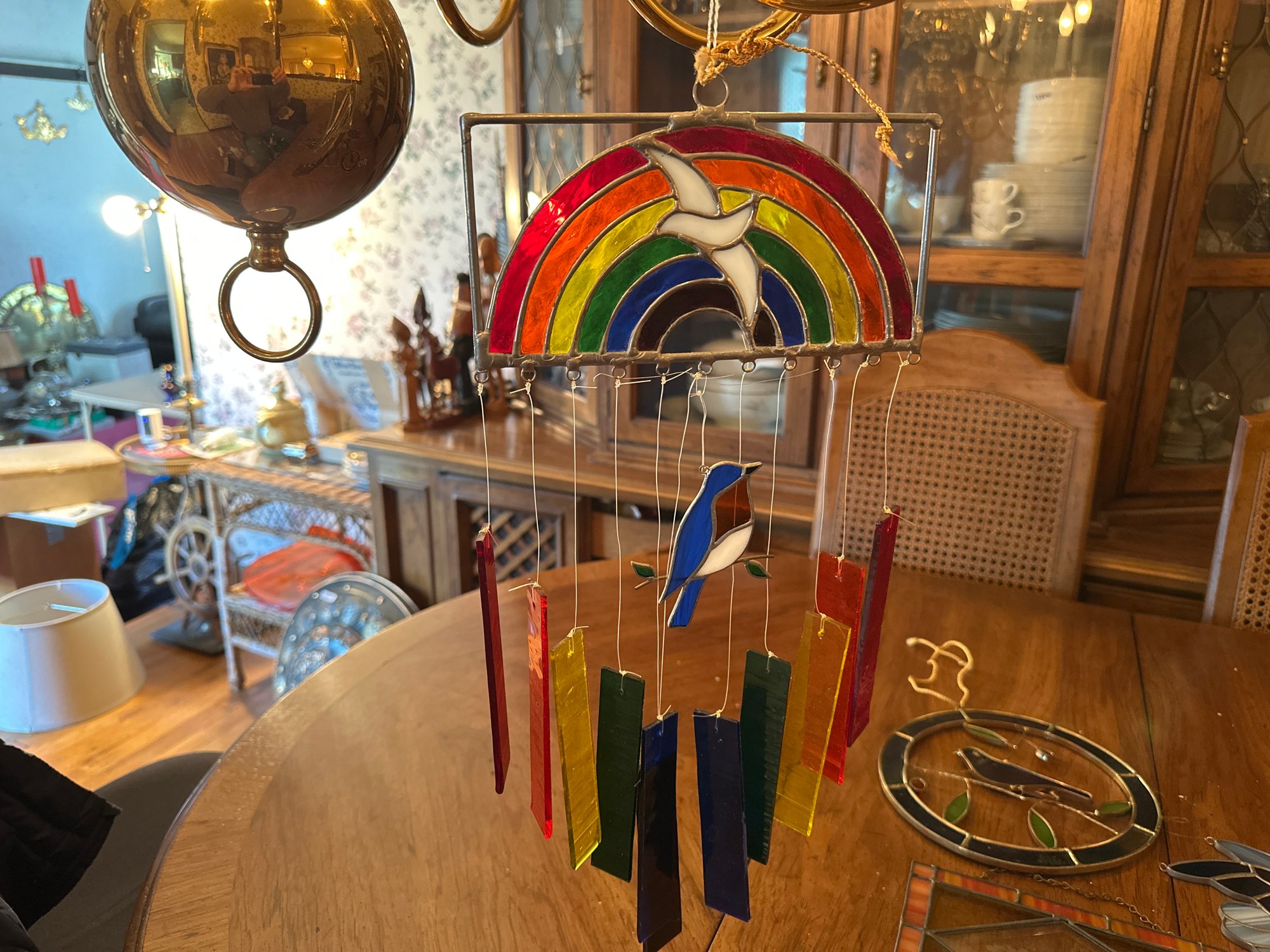 If You Love Stained Glass This Lot Is For You. Assorted Lot Of ...