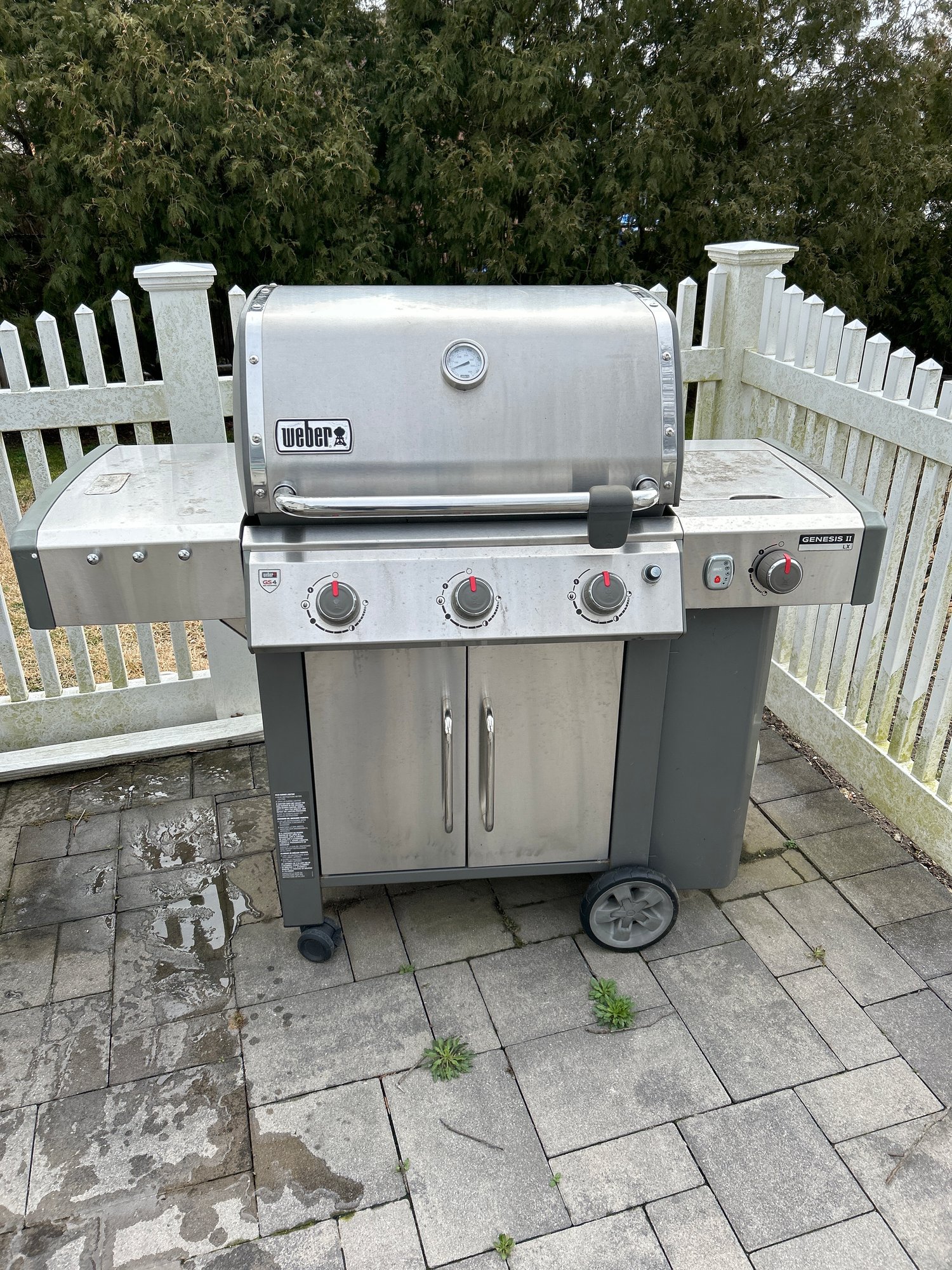 Weber GenesisII GS4 High Performance Grill In Nice Condition #25846 ...