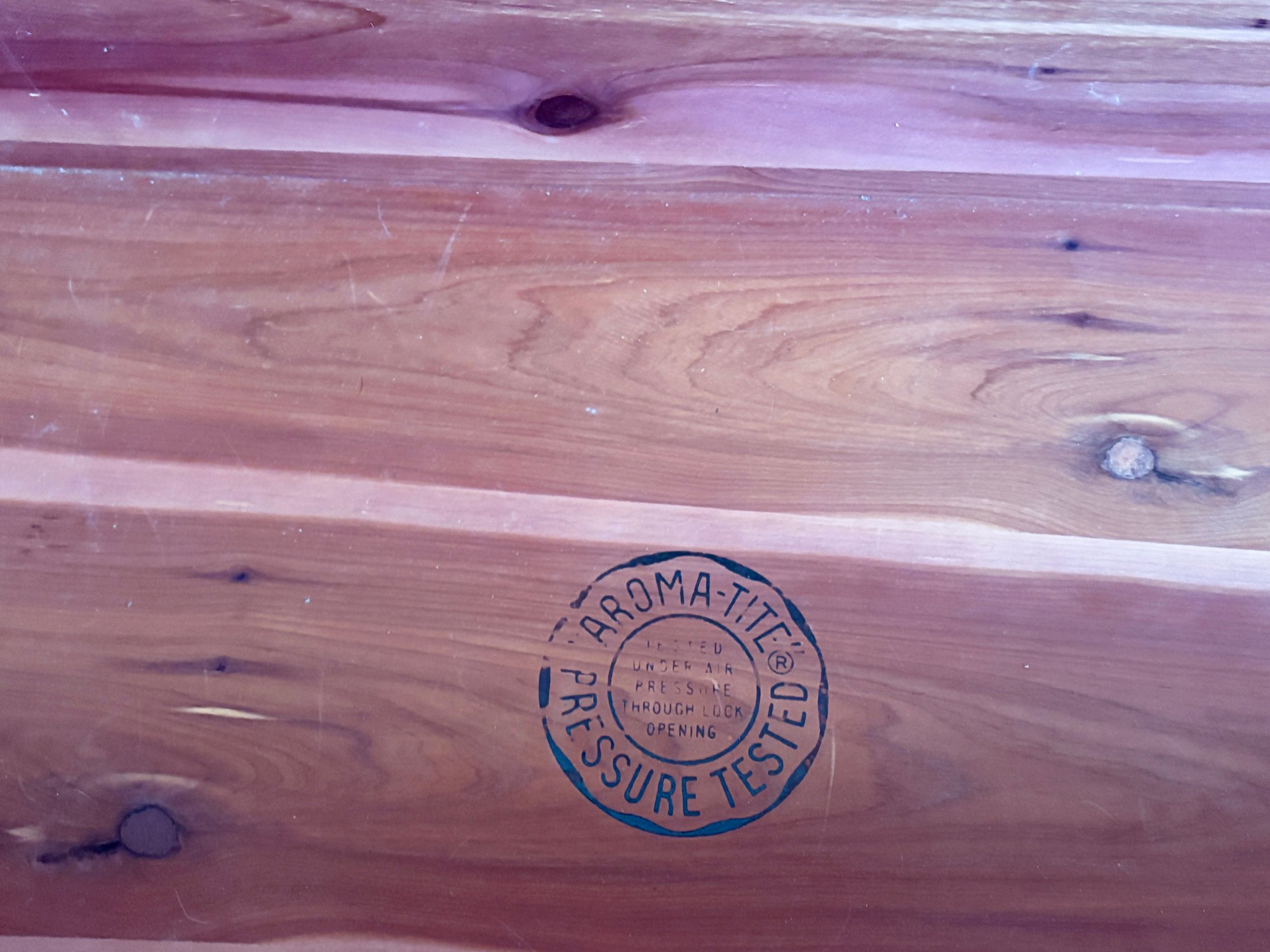 Vintage Lane Princess Mid Century Modern Cedar Wood Chest #37819 ...