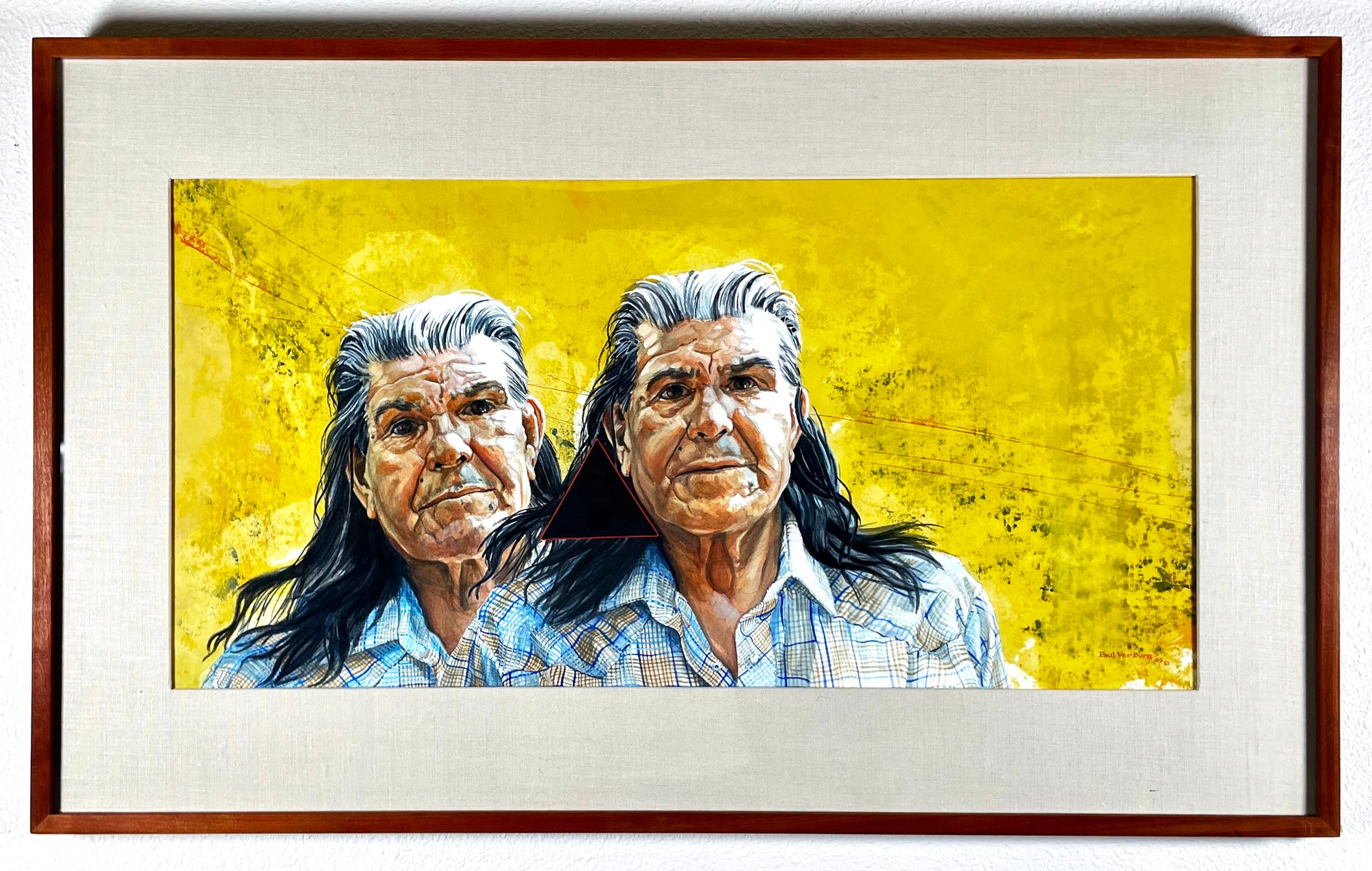 Amazing Signed Paul Verburg Art Print With Handwritten Poem On The Back ...