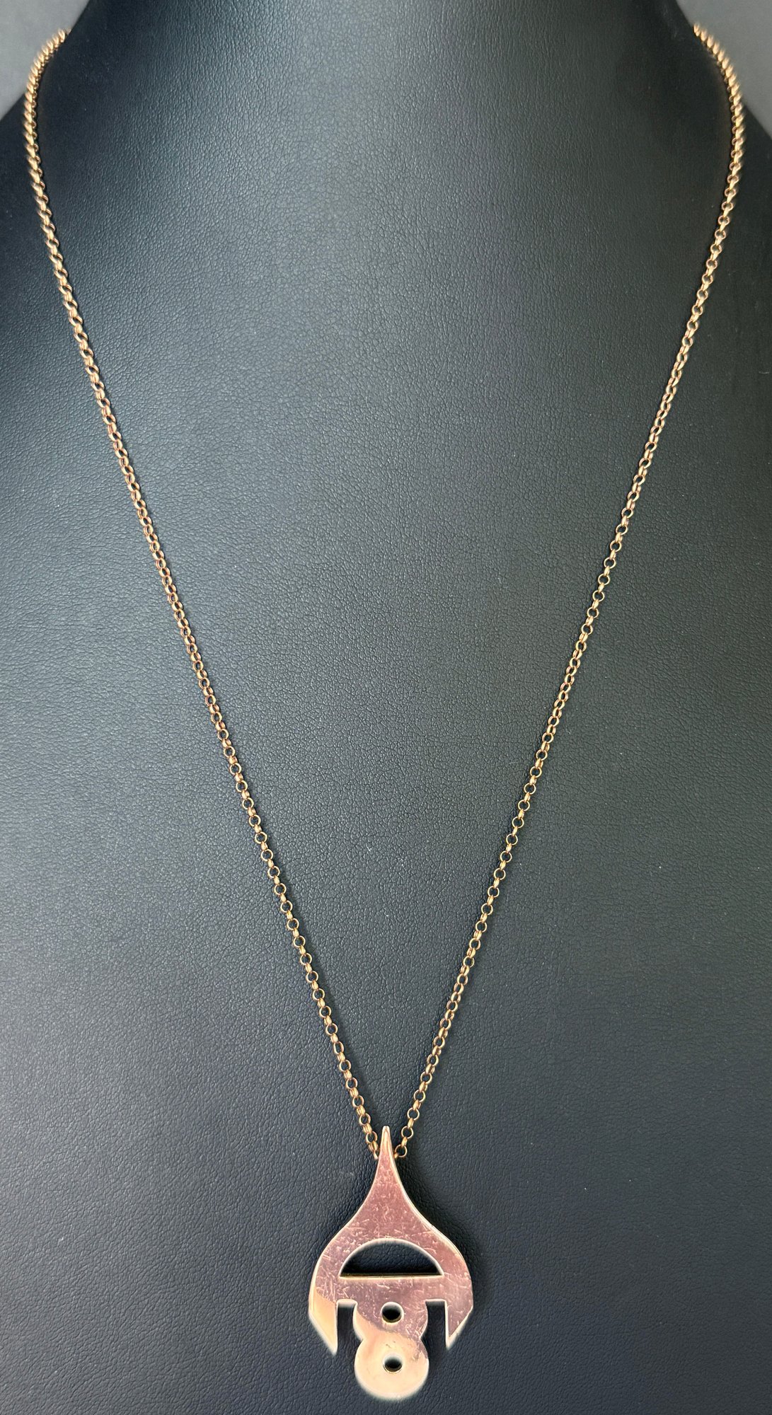 Alex Ovechkin 14krose Gold Pendant On 22" Chain, 8.8g #38295 ...