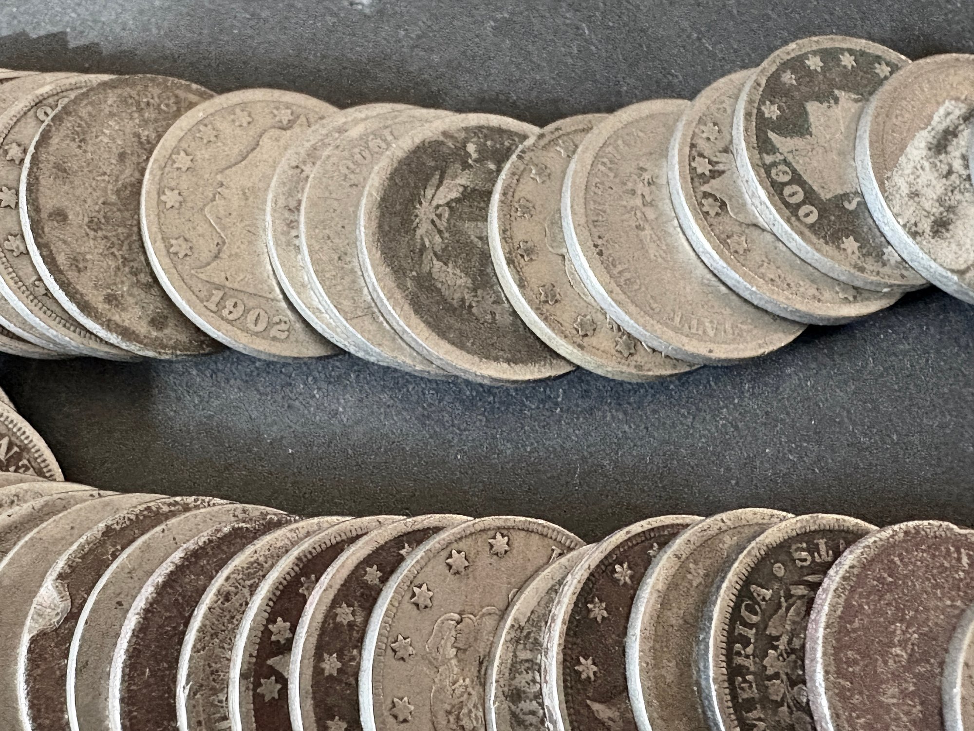 Two Full And One Half Full Sleeves Of Liberty Head Nickels #37940 ...