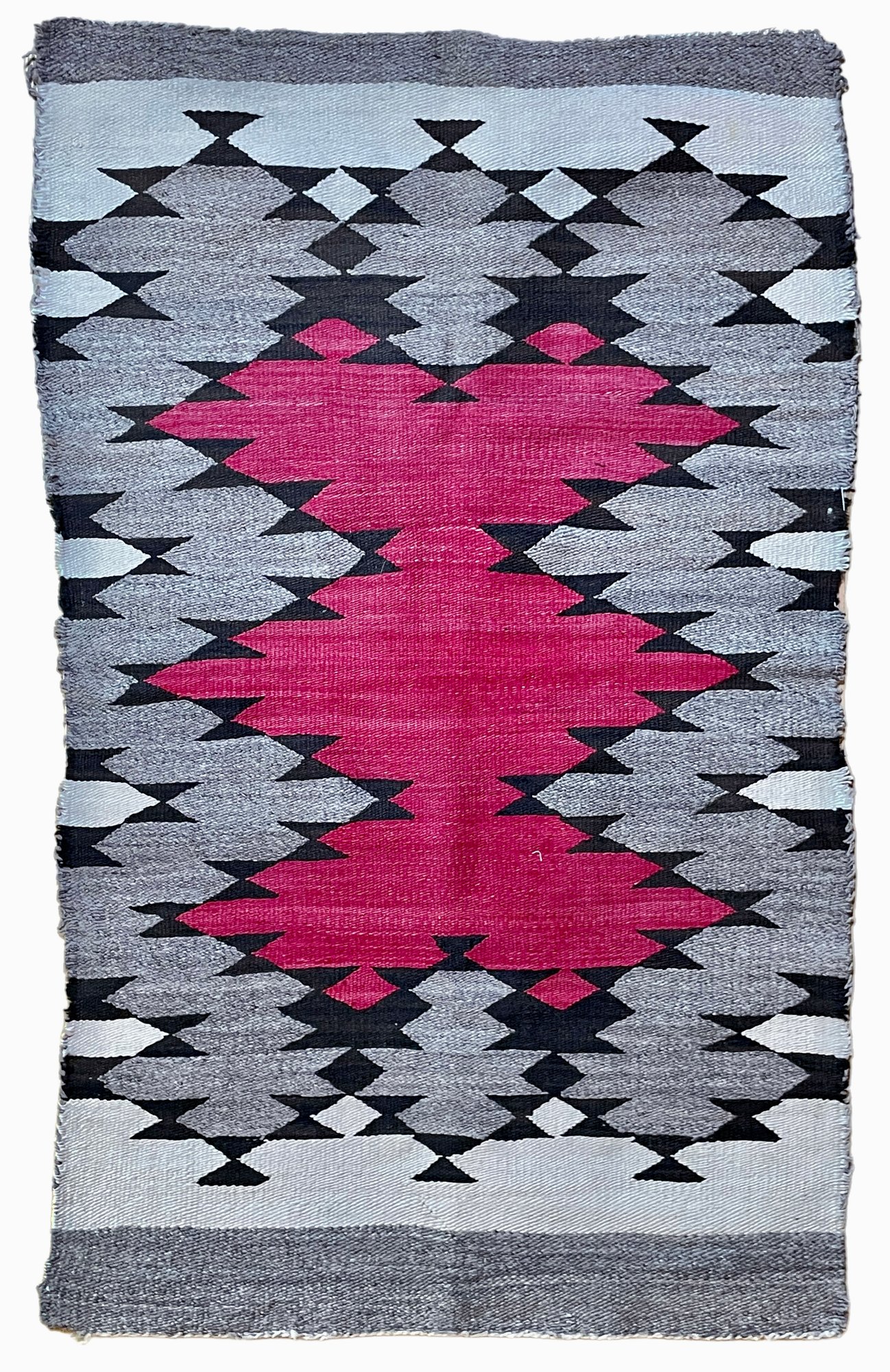 Small (roughly 2' X 3') Vintage Navajo Weaving #26907 | Auctionninja.com