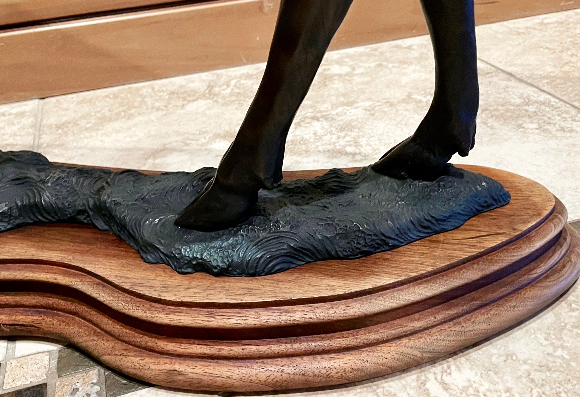 Stephen LeBlanc Bronze Moose Statue Signed, 8/25 #30075 | Auctionninja.com