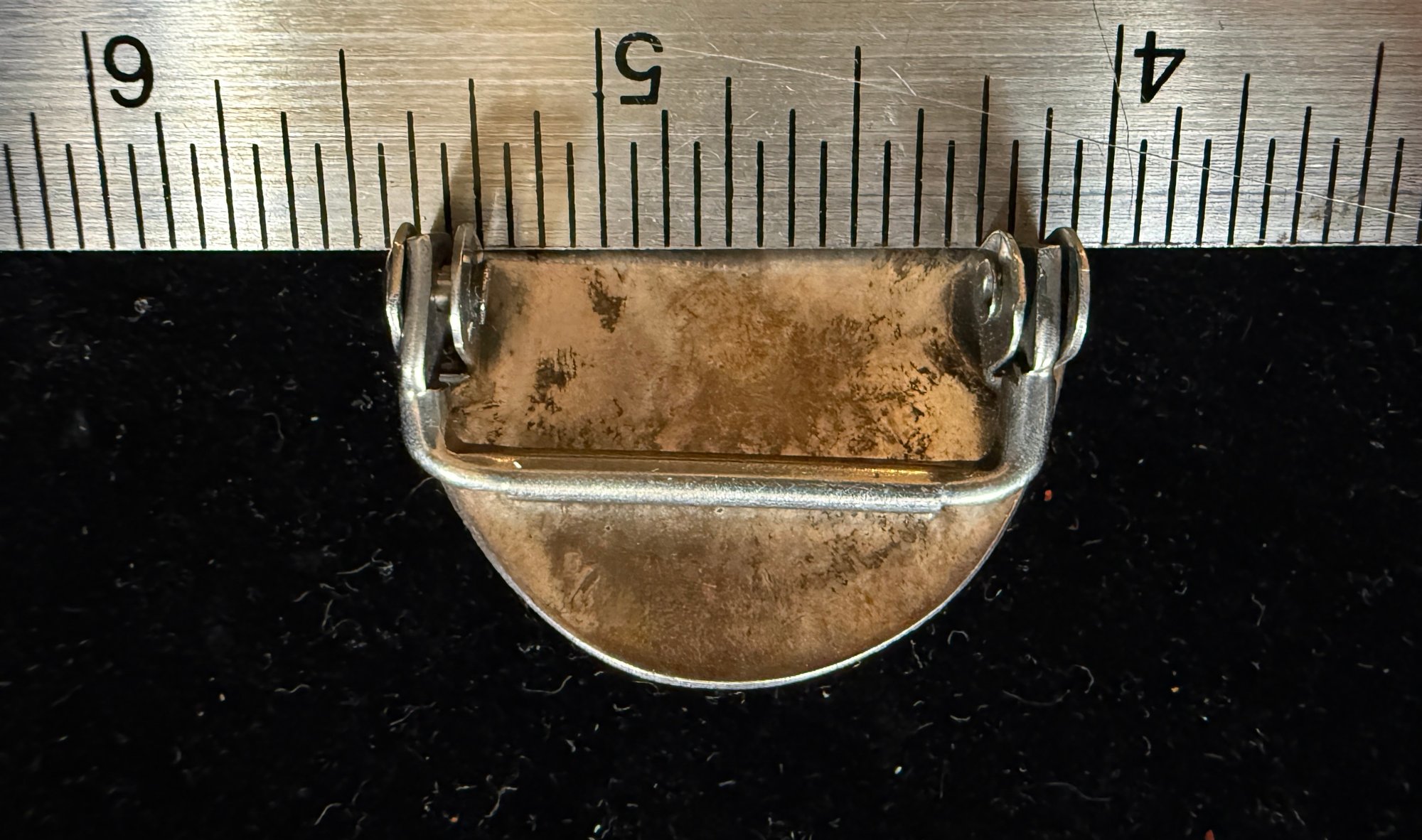 Artist Signed Sterling Belt Buckle, 16.2g, Likely Gene Gibson #38925 ...