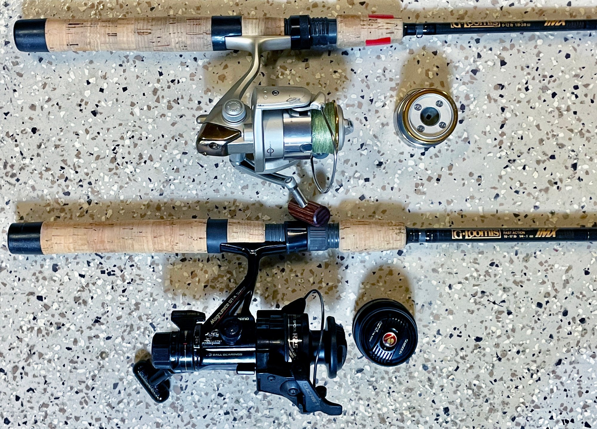 2 Brand New G. Loomis Fishing Rods & 2 New Reels #30131 | Auctionninja.com