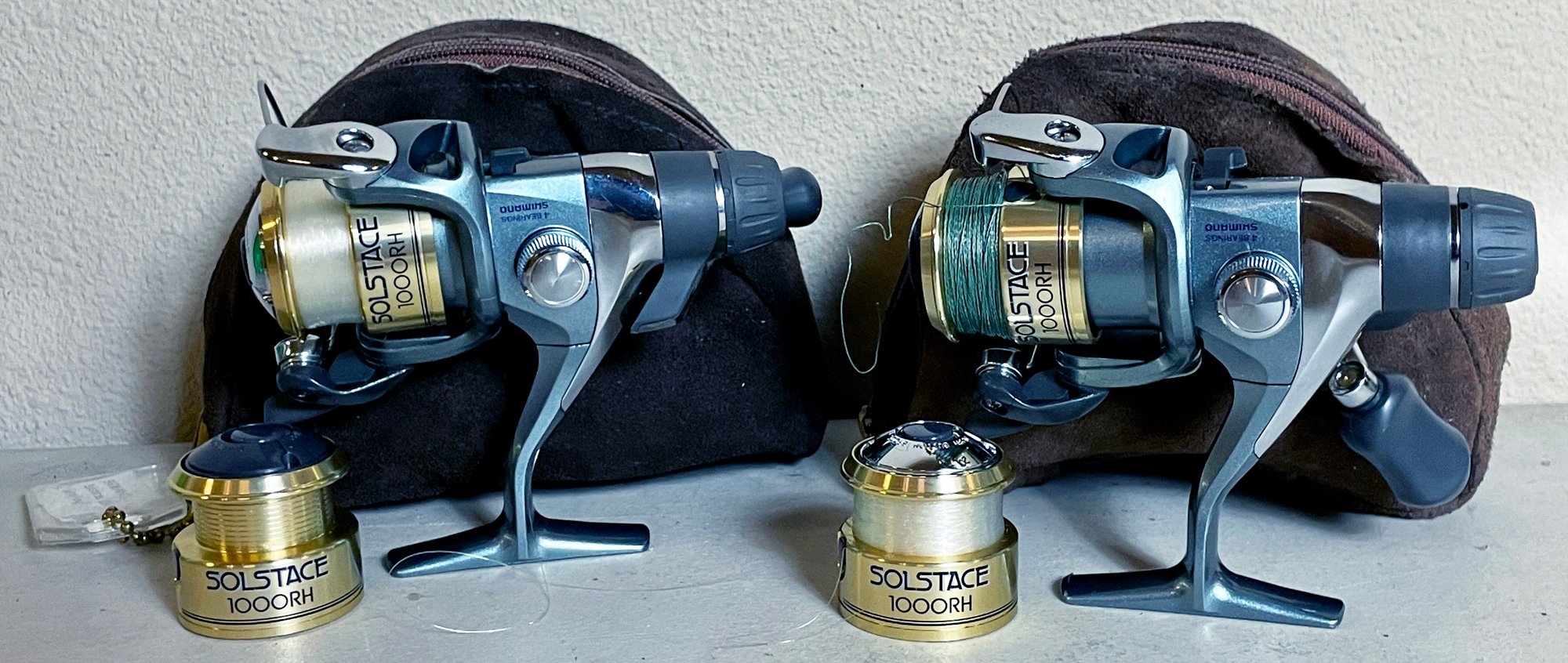 2 Shimano Solstice 1000RH (grayling) Fishing Reels #30138 ...