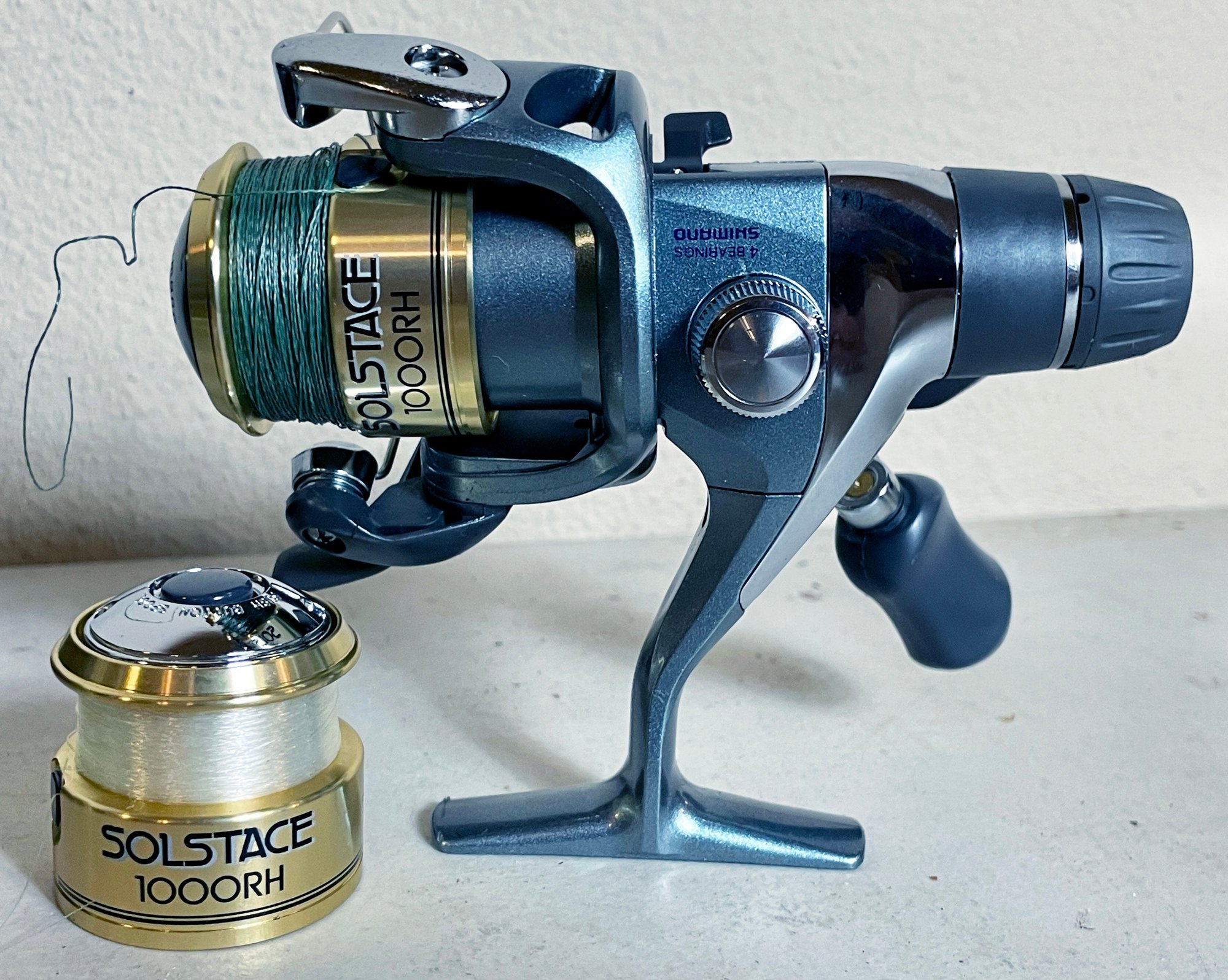 2 Shimano Solstice 1000RH (grayling) Fishing Reels #30138 ...