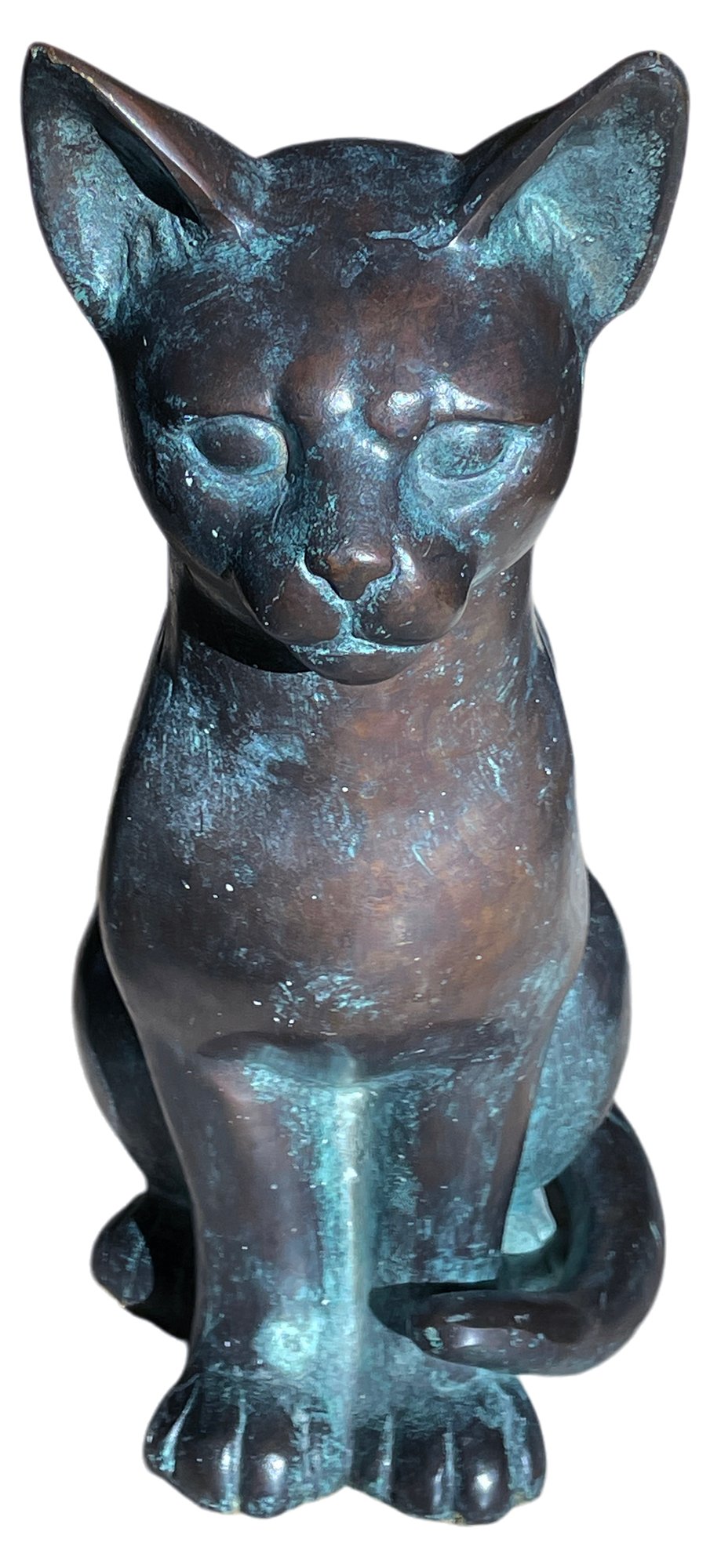 Adorable Sitting Cat Statue #30288 | Auctionninja.com