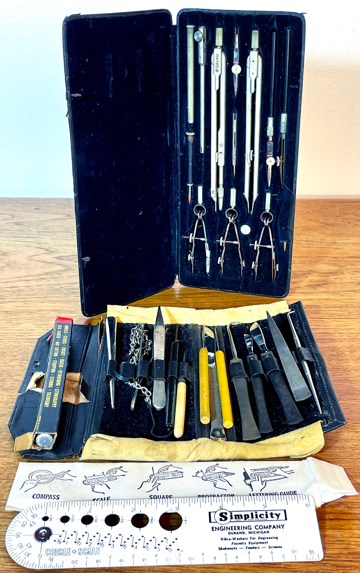 Vintage Drawing & Drafting Supplies- X-acto Knife & More! #28930 ...
