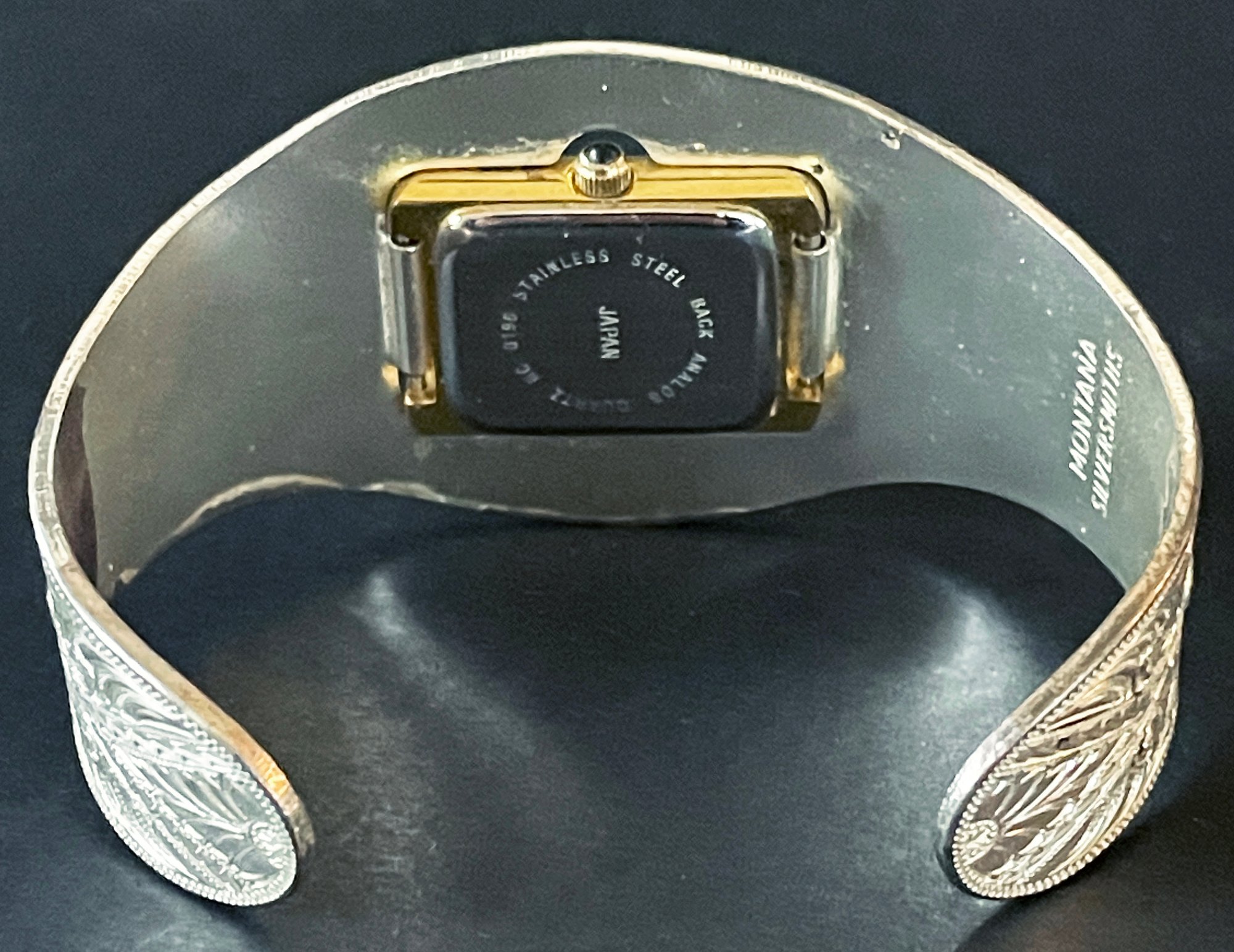 Montana Silversmiths Southwestern Cuff Watch #30562 | Auctionninja.com