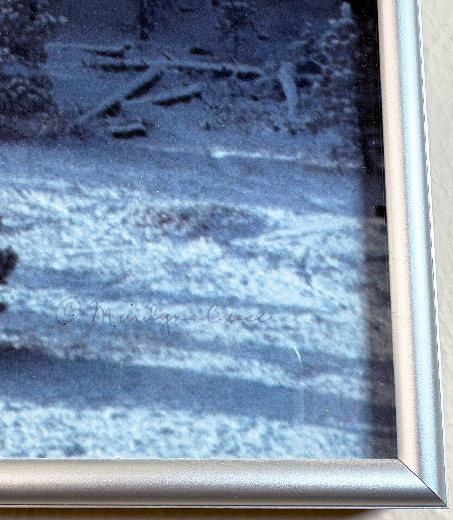 Framed Large Format Photo Of The First Flatiron In Boulder By Marilyn ...