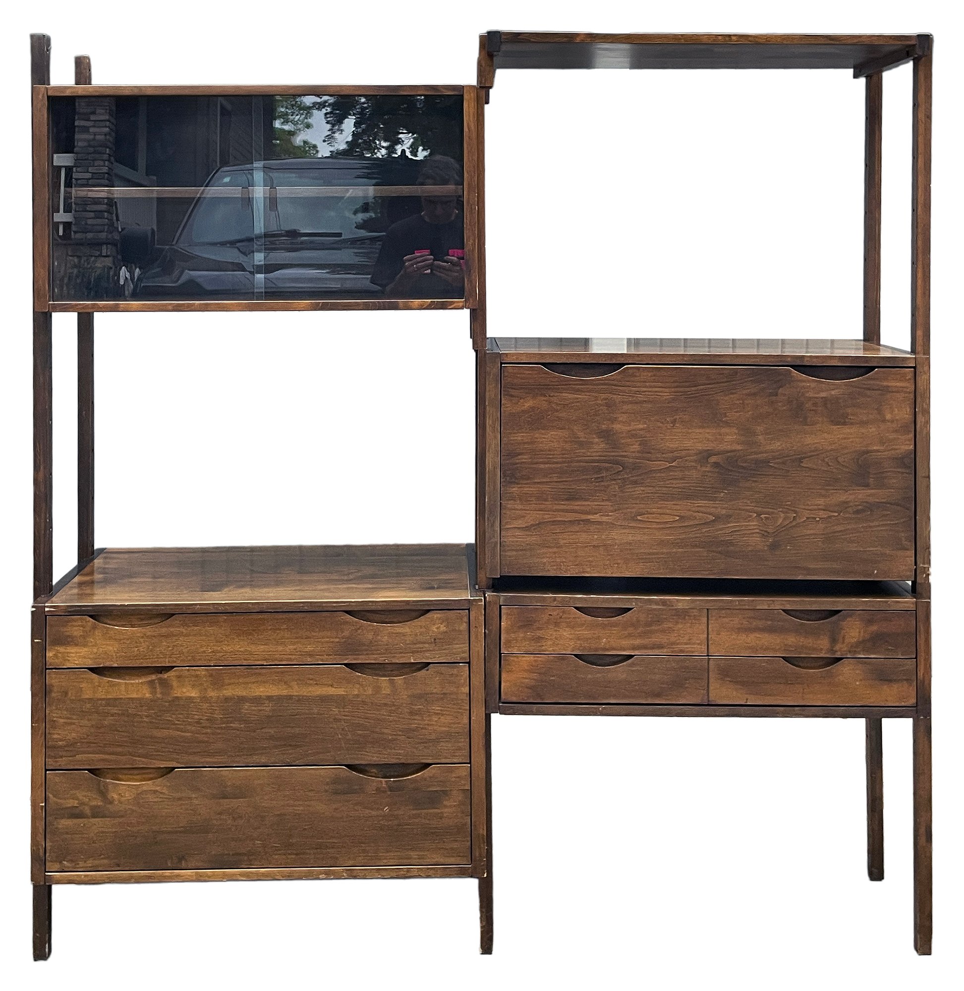 Mid Century Danish Noral Olson For Kopenhavn Modular Wall Unit #26419 ...