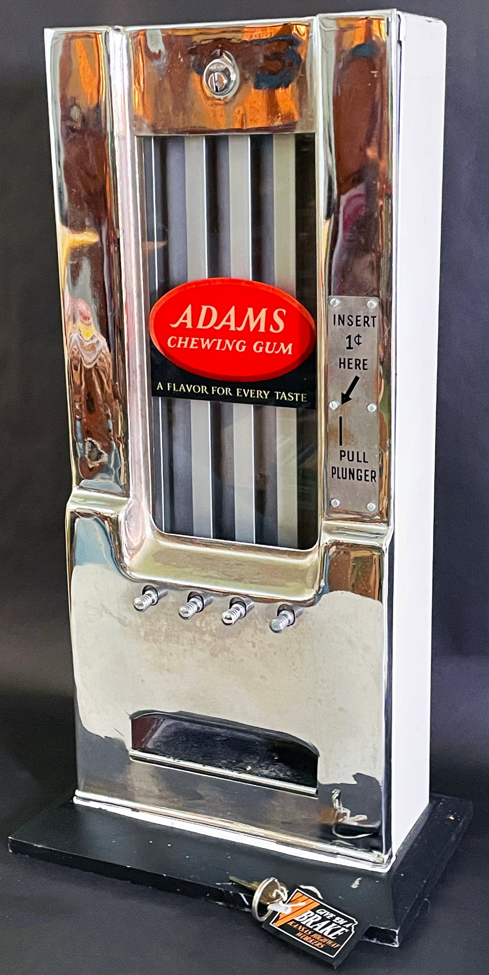 Vintage Adams Chewing Gum Machine #28038 | Auctionninja.com