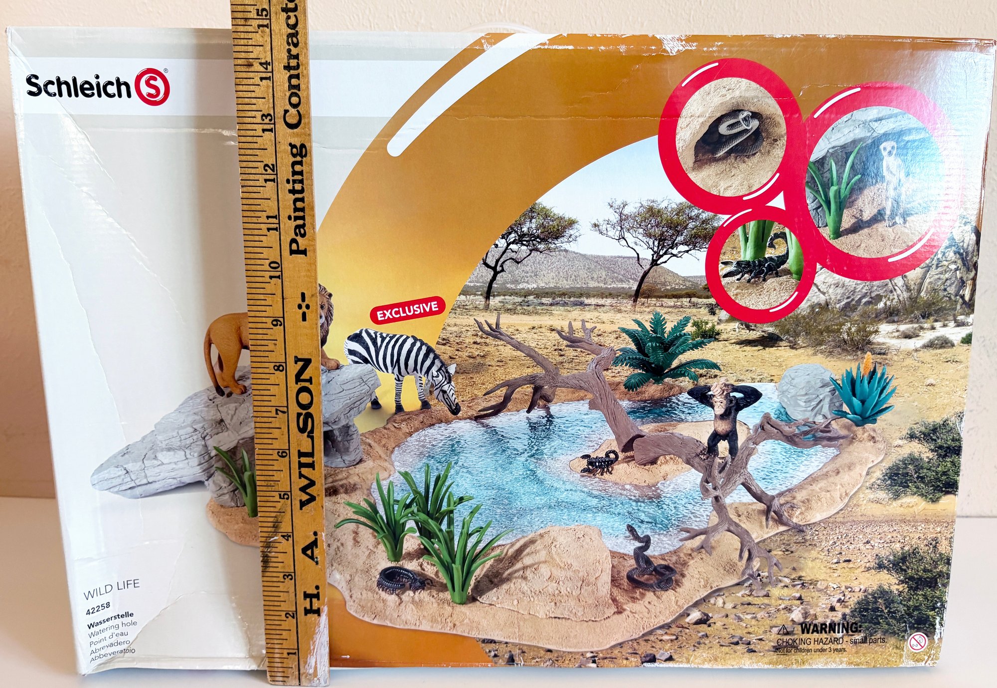 Schleich Wild Life Watering Hole Playset (item Number 42258) New In Box ...