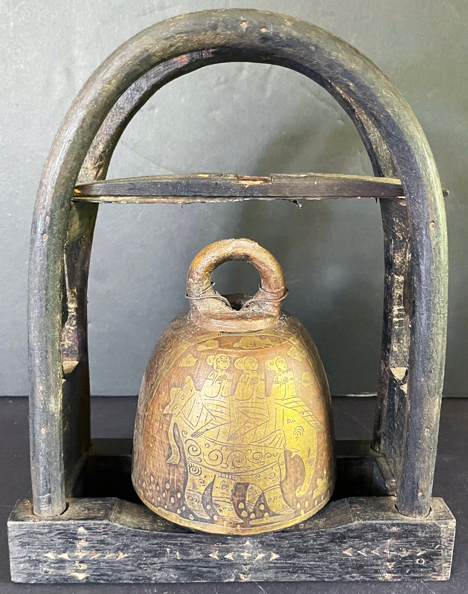 What Appears To Be A Balinese Ceremonial Bell #26225 | Auctionninja.com