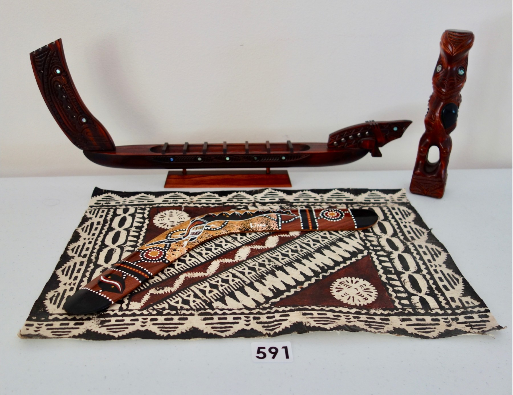 Australian & Maori Art #4591 | Auctionninja.com