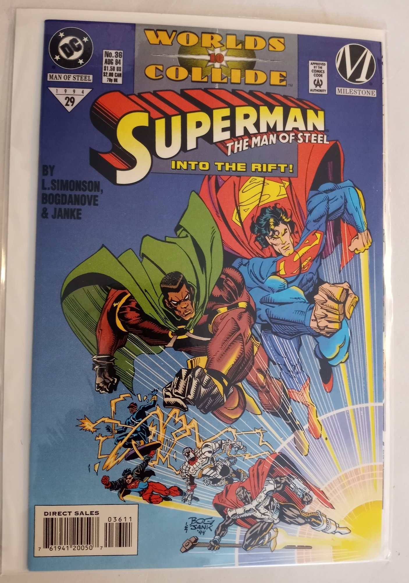 DC And Milestone Crossover Single Comic, Worlds Collide, Issue 10 ...