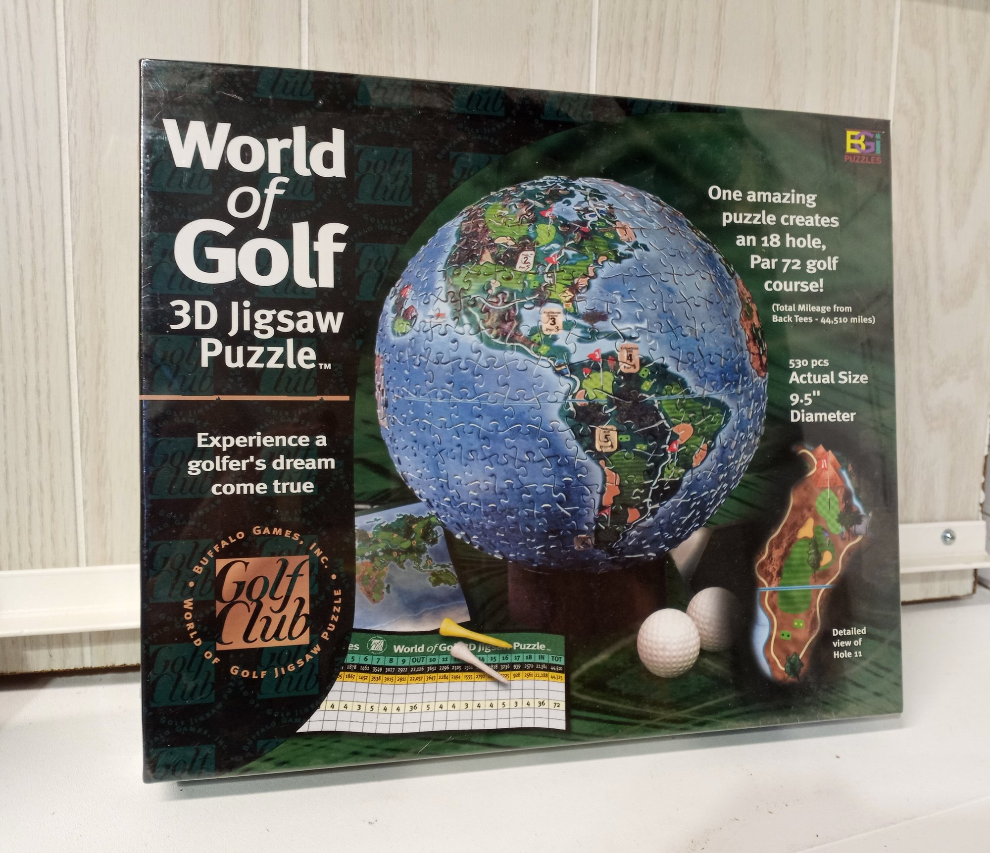 1 World Of Golf 3d Puzzle. Puzzle Has Never Been Opened. #4209 ...