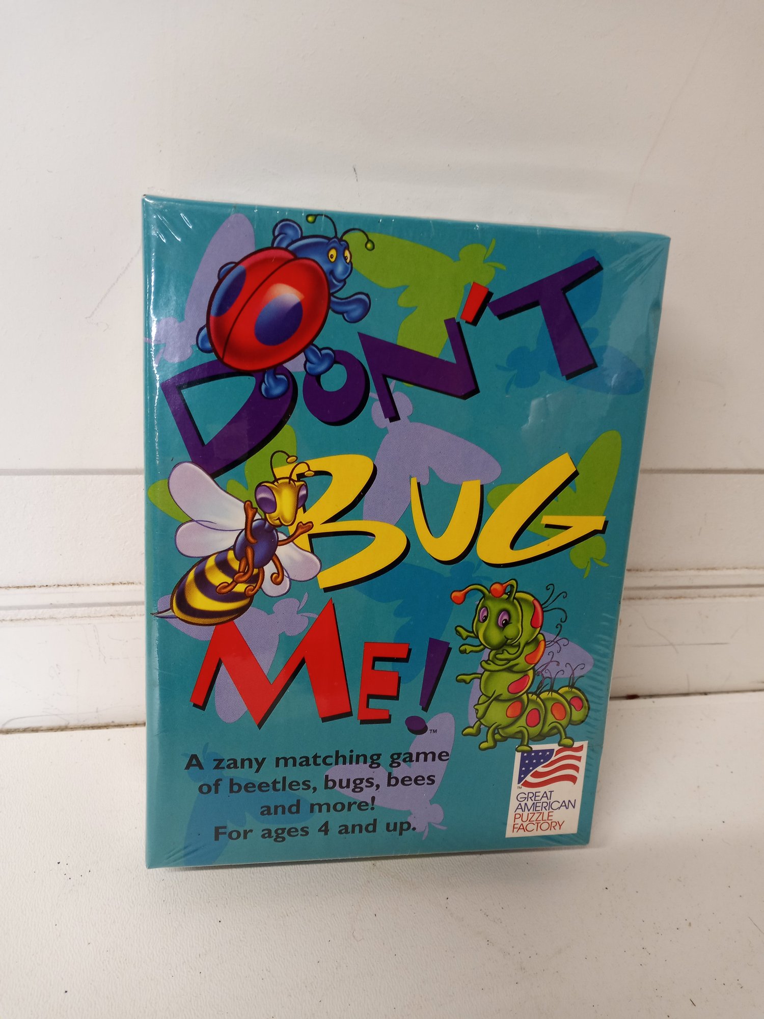 A Great American Puzzle Factory, "Don't Bug Me" Game. Never Opened ...