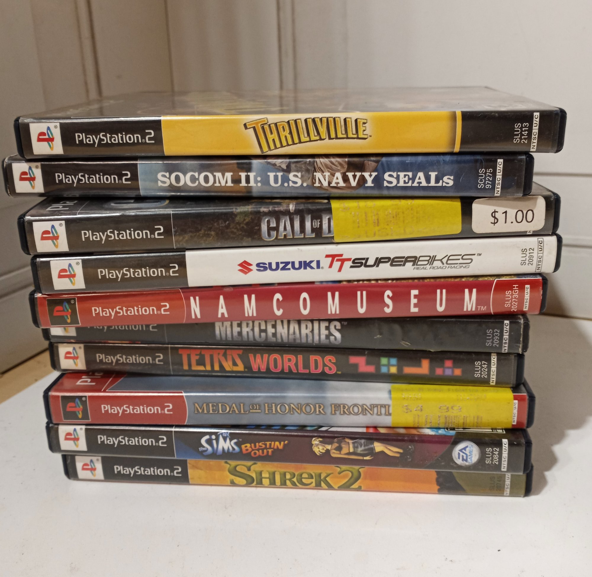 10 PS2 Games. See Pictures For Contents Of The Lot. #3447 ...