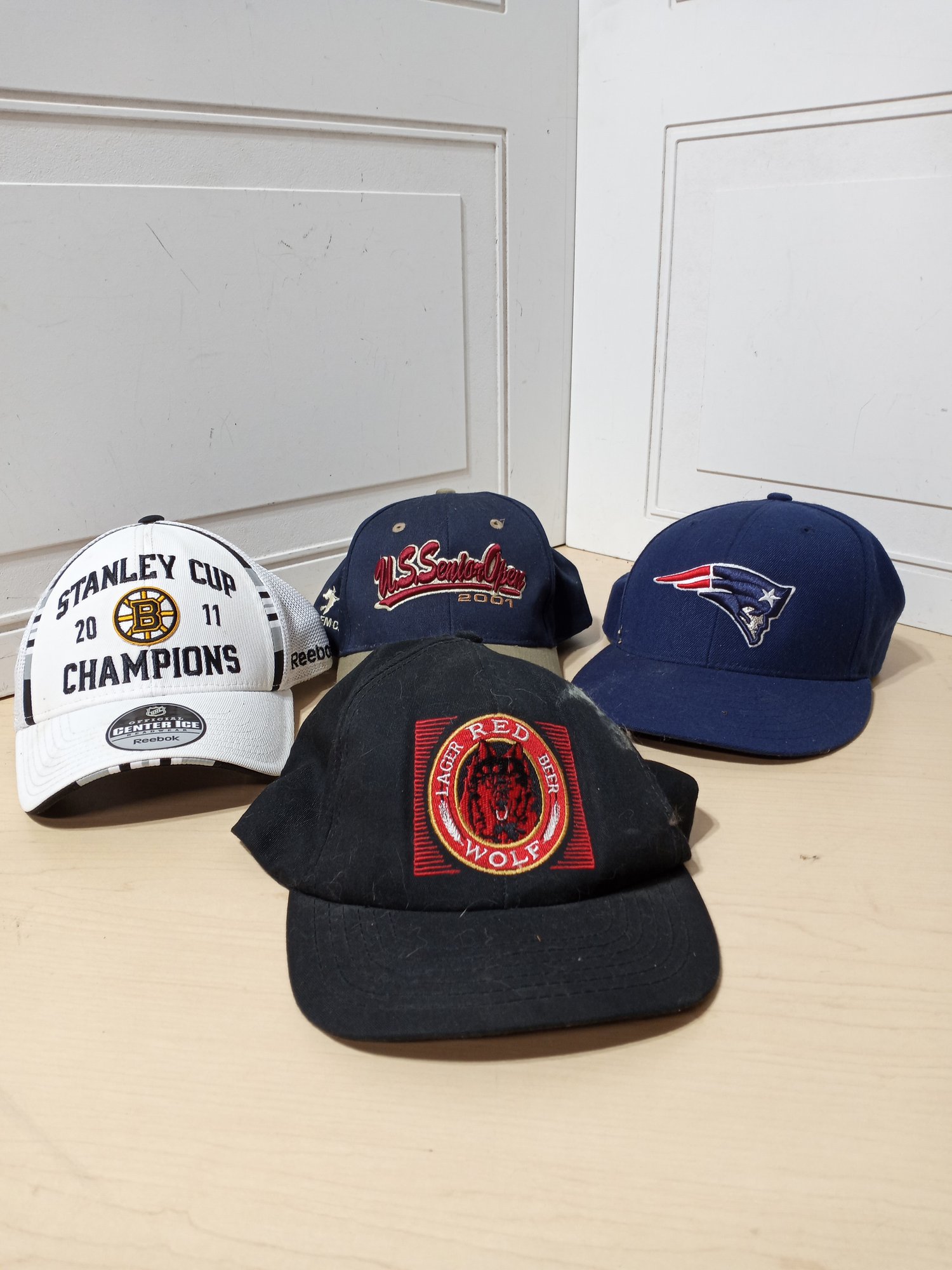 4 Baseball Caps. See Pictures For Contents Of The Lot #4439 ...