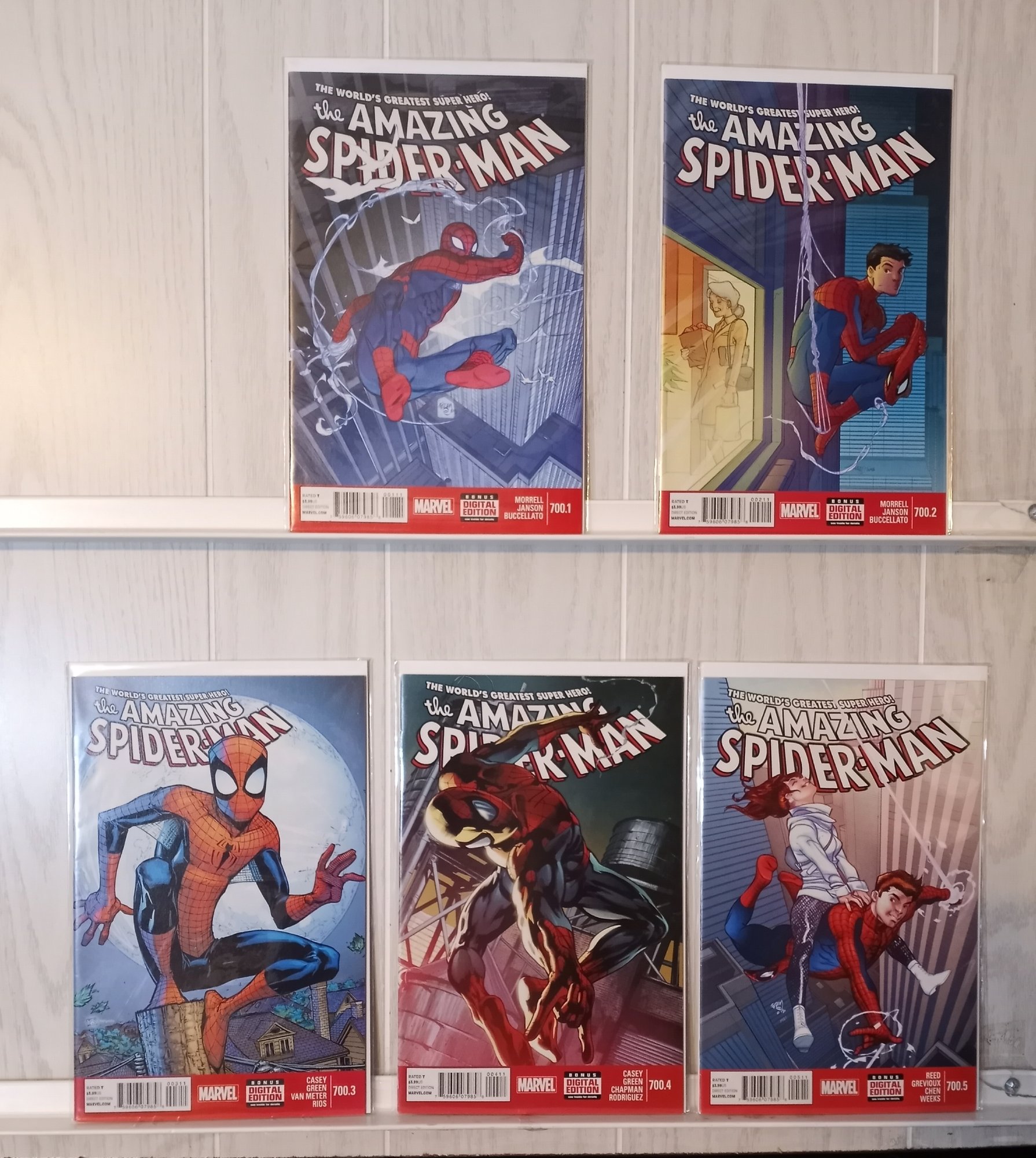 3 Marvel Comics: Amazing Spider-Man #4606 | Auctionninja.com