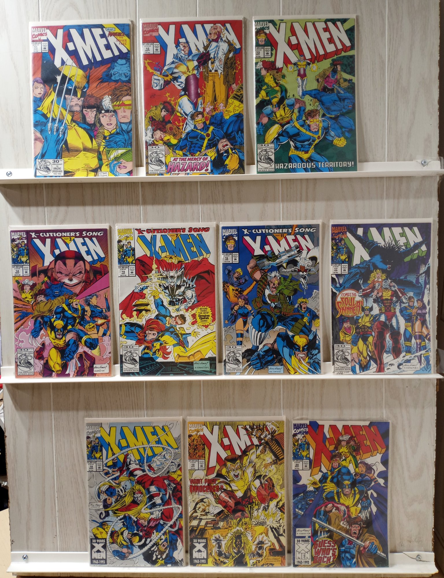 10 Marvel Comics: X-Men, Issues #11-20 #4724 | Auctionninja.com