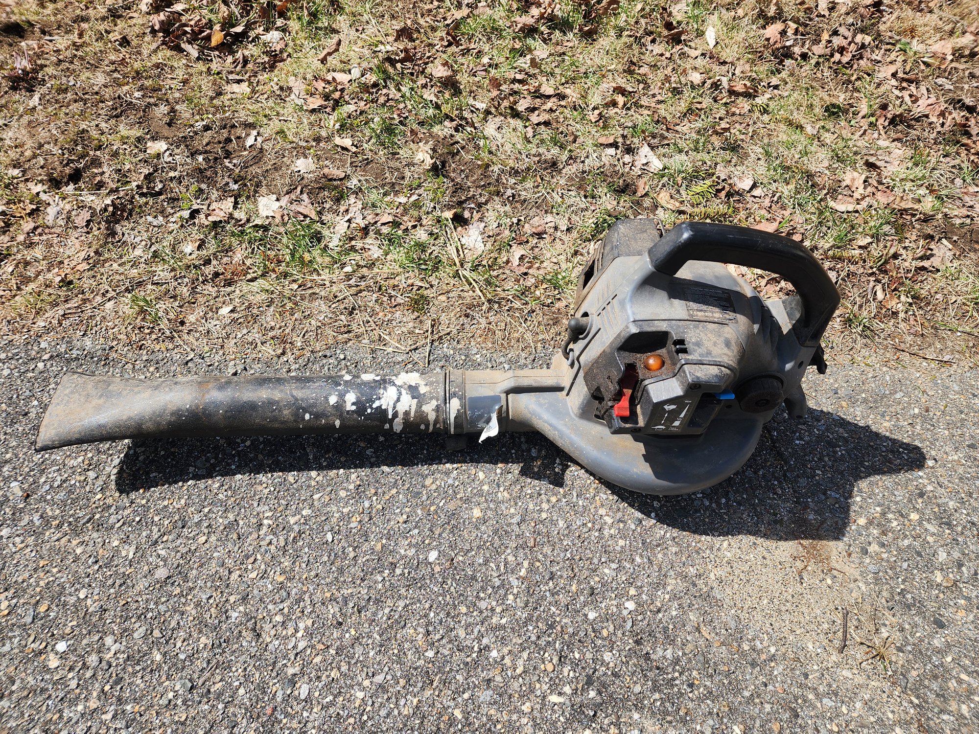 Sears Gas Leaf Blower 25cc 185 MPH Model 358.797300 High Power Yard ...
