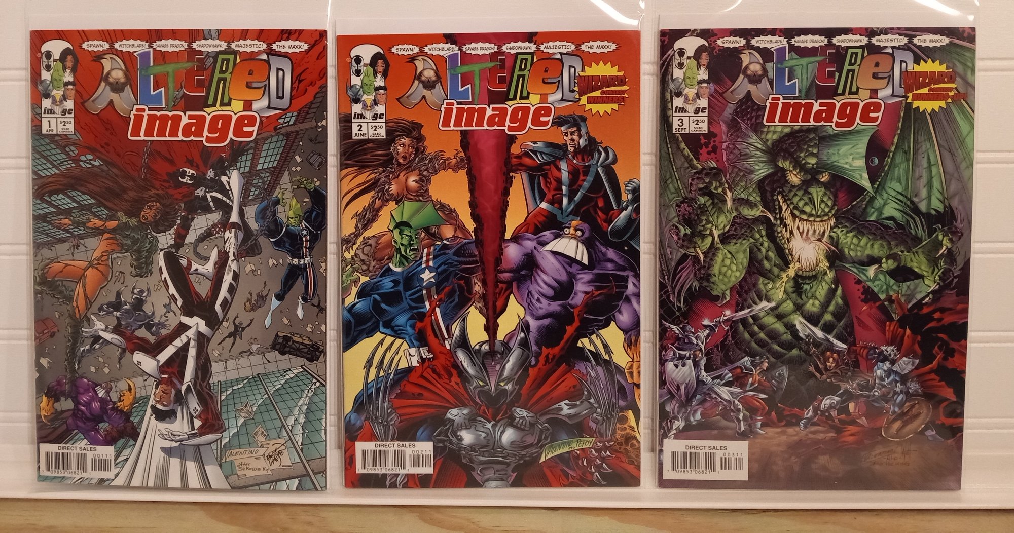 3 Image Comics: Altered Image, Issues #1-#3: Featuring Spawn ...
