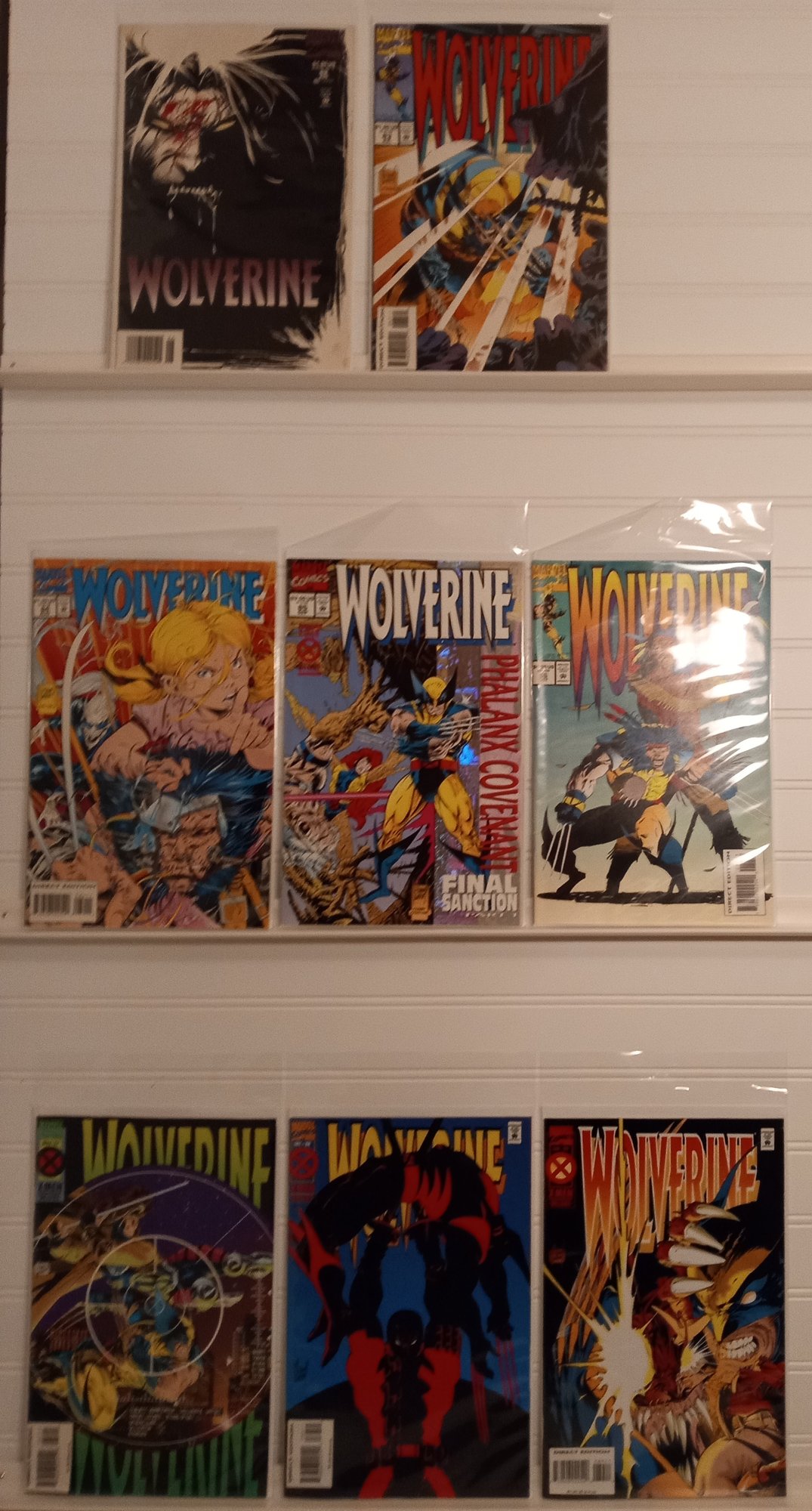 8 Marvel Comics: Wolverine, #82-89 #5179 | Auctionninja.com
