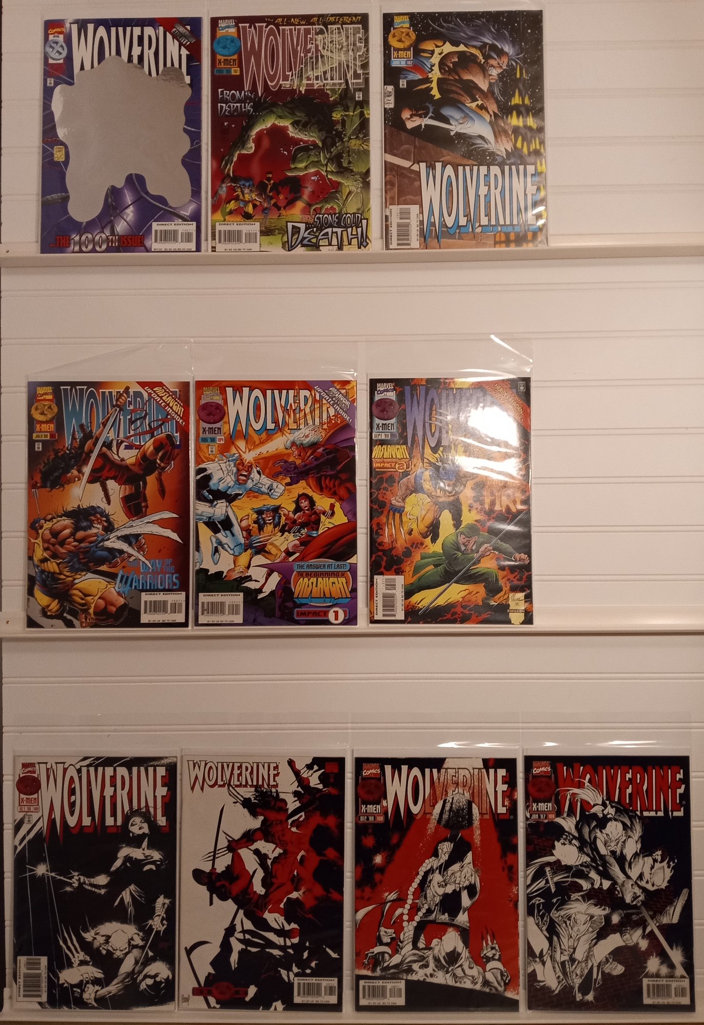 10 Marvel Comics: Wolverine, #100 - #109 #5181 | Auctionninja.com