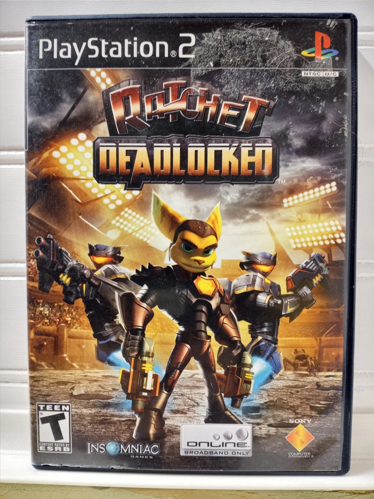 Ratchet: Deadlocked PS2 (2005) With Case, Manual, And Disc Action ...
