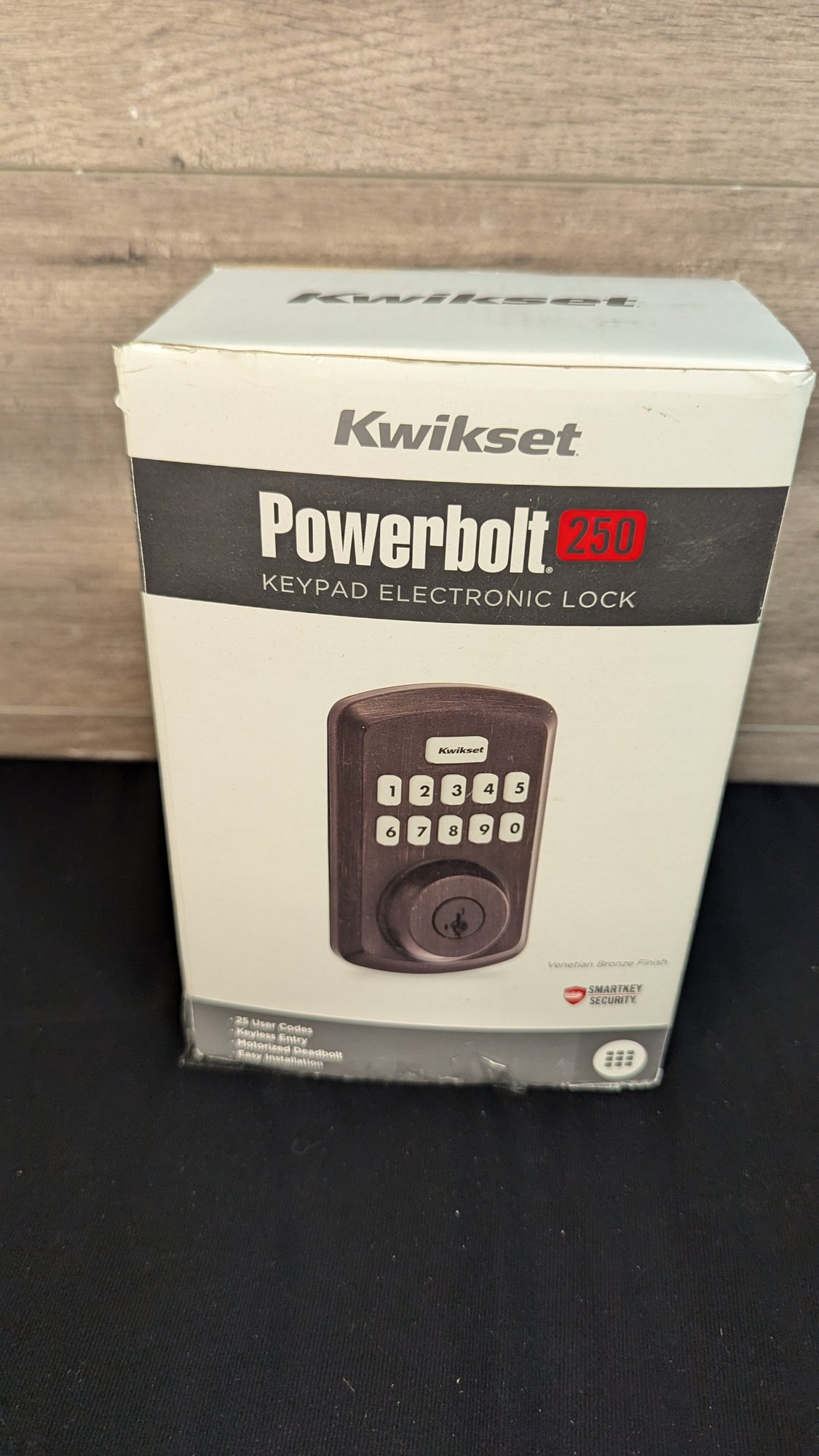 Kwikset Powerbolt 250 10-Button Keypad - Venetian Bronze #1280 ...