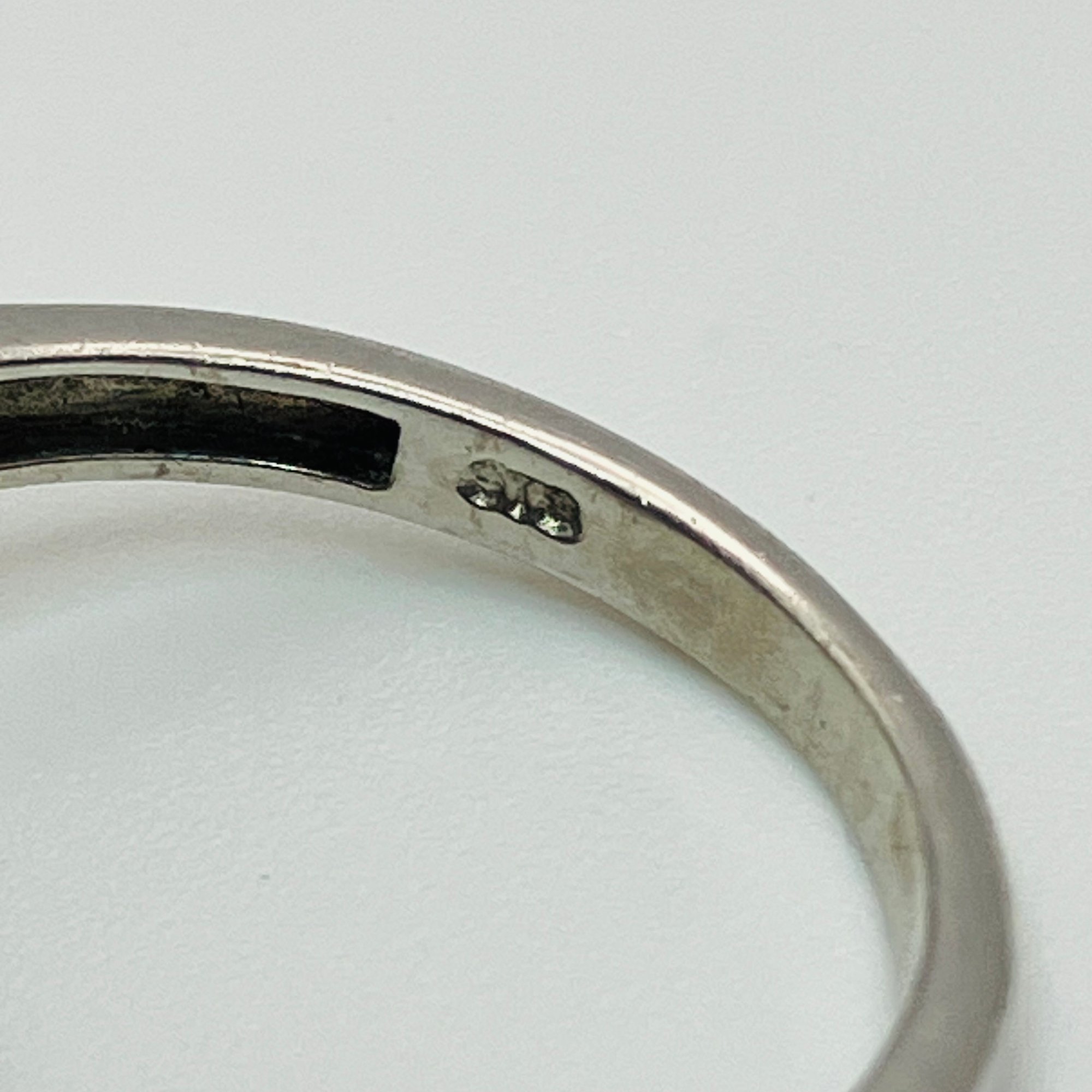 STS, PURPLE COPPER TURQUOISE, Sterling Ornate Oval Statement Ring, Size ...