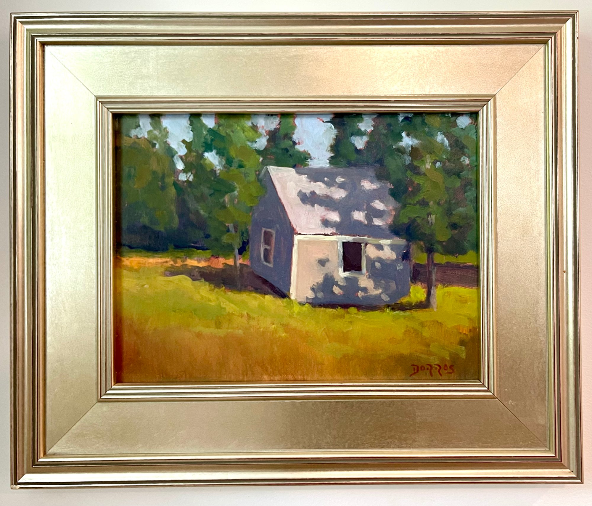 Original Signed Well Listed Artist Ken Dorros Oil Painting Framed The ...