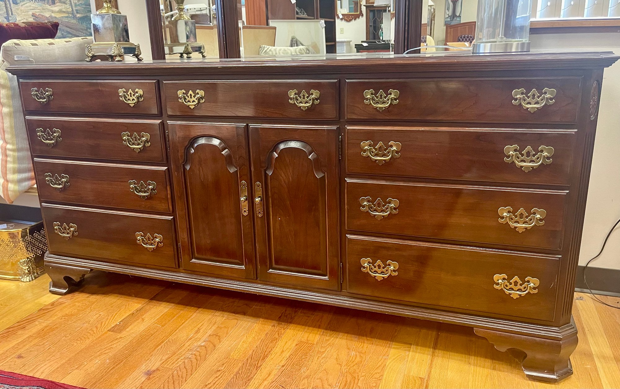 Presidential Ethan Allen 11 Drawer Dresser Chest Of Drawers #5622 ...