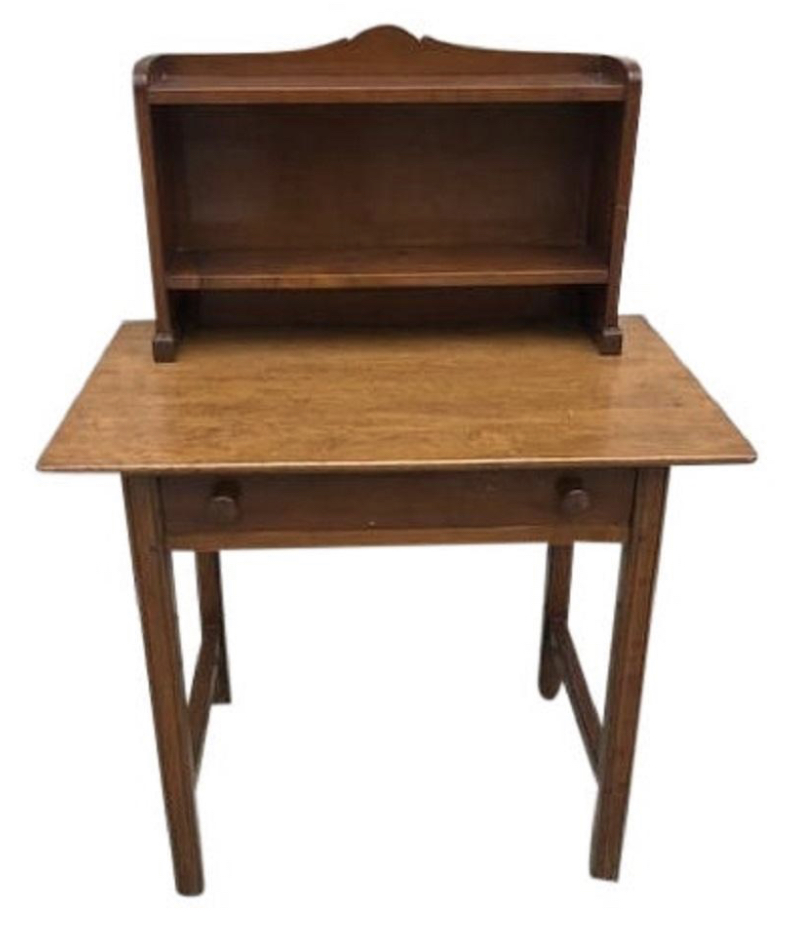 L. & J.G. Stickley Single Drawer Writing Desk #5249 | Auctionninja.com