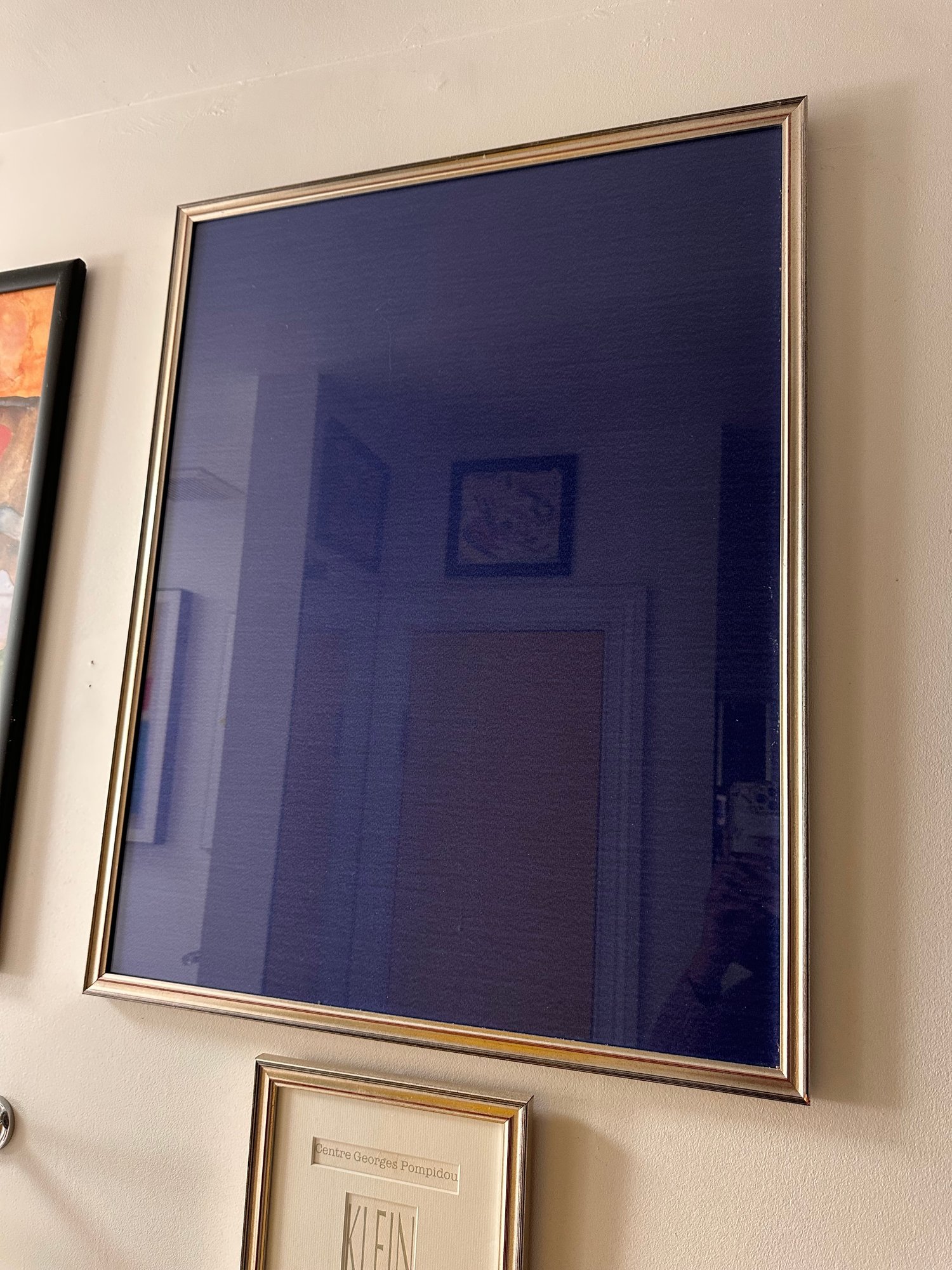 Modern Blue Framed Print #20941 | Auctionninja.com