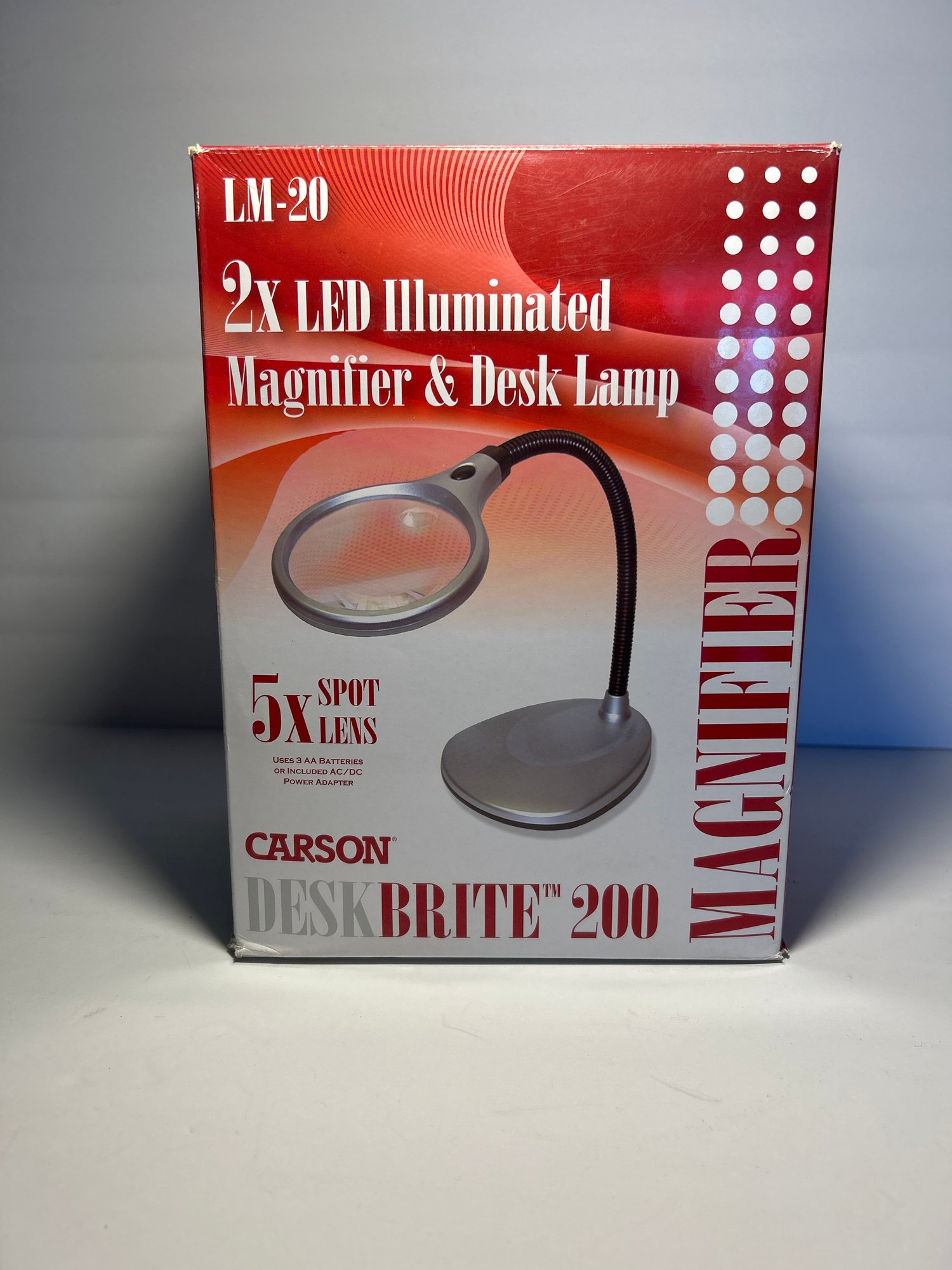 Carson Deskbrite Magnifier And Desk Lamp #7223 | Auctionninja.com