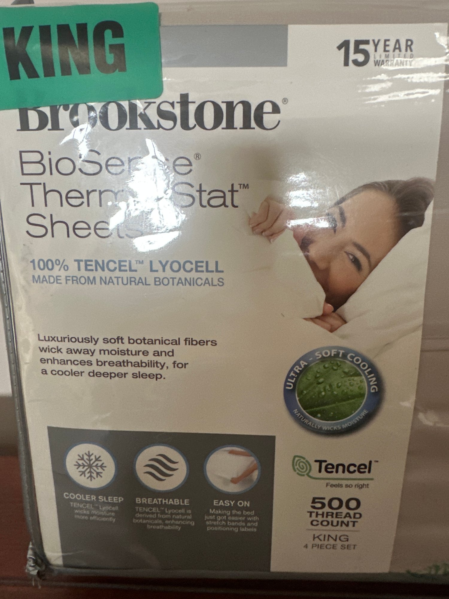 Brookstone King Sheets -New #18666 | Auctionninja.com