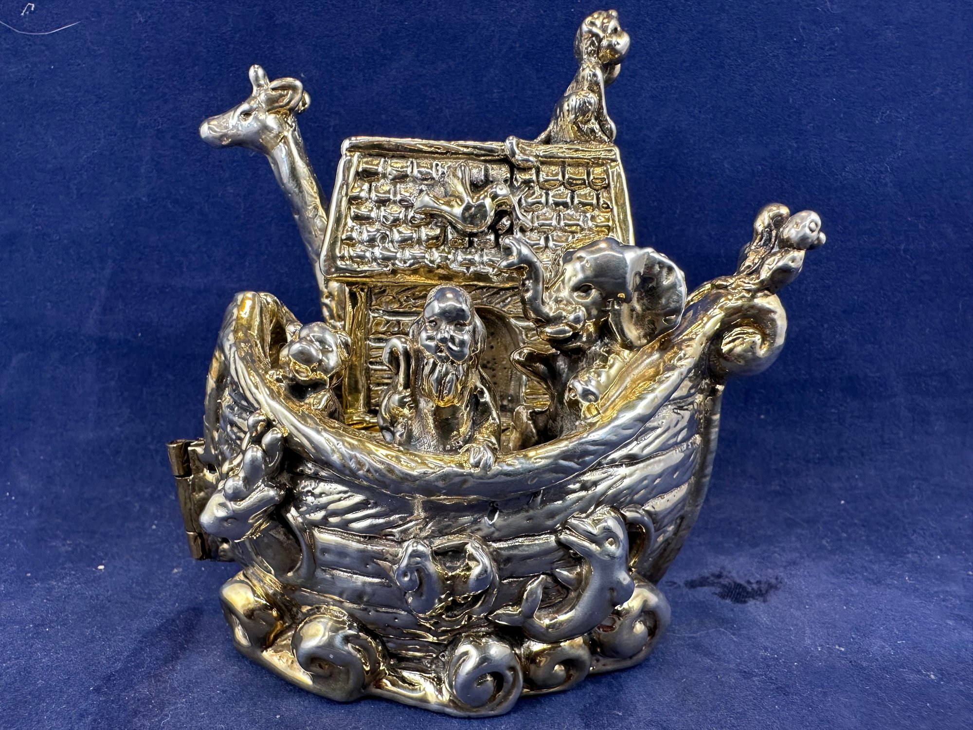 Gold And Silver Signed & Numbered Noahs Ark By Sam Philipe #18147 ...