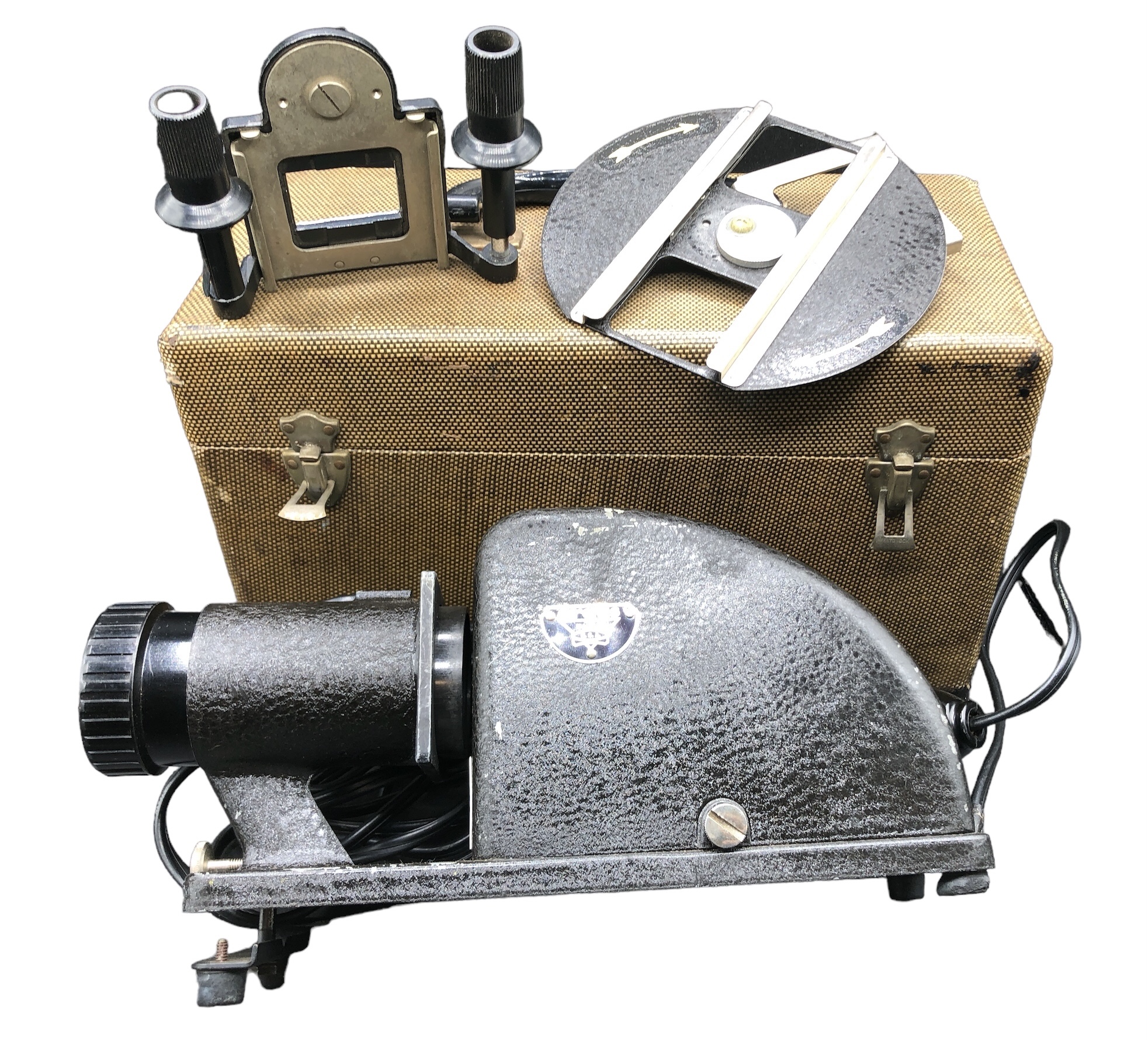 RARE FIND! Mid-Century Slide Show Projector By Argus, Original Case ...