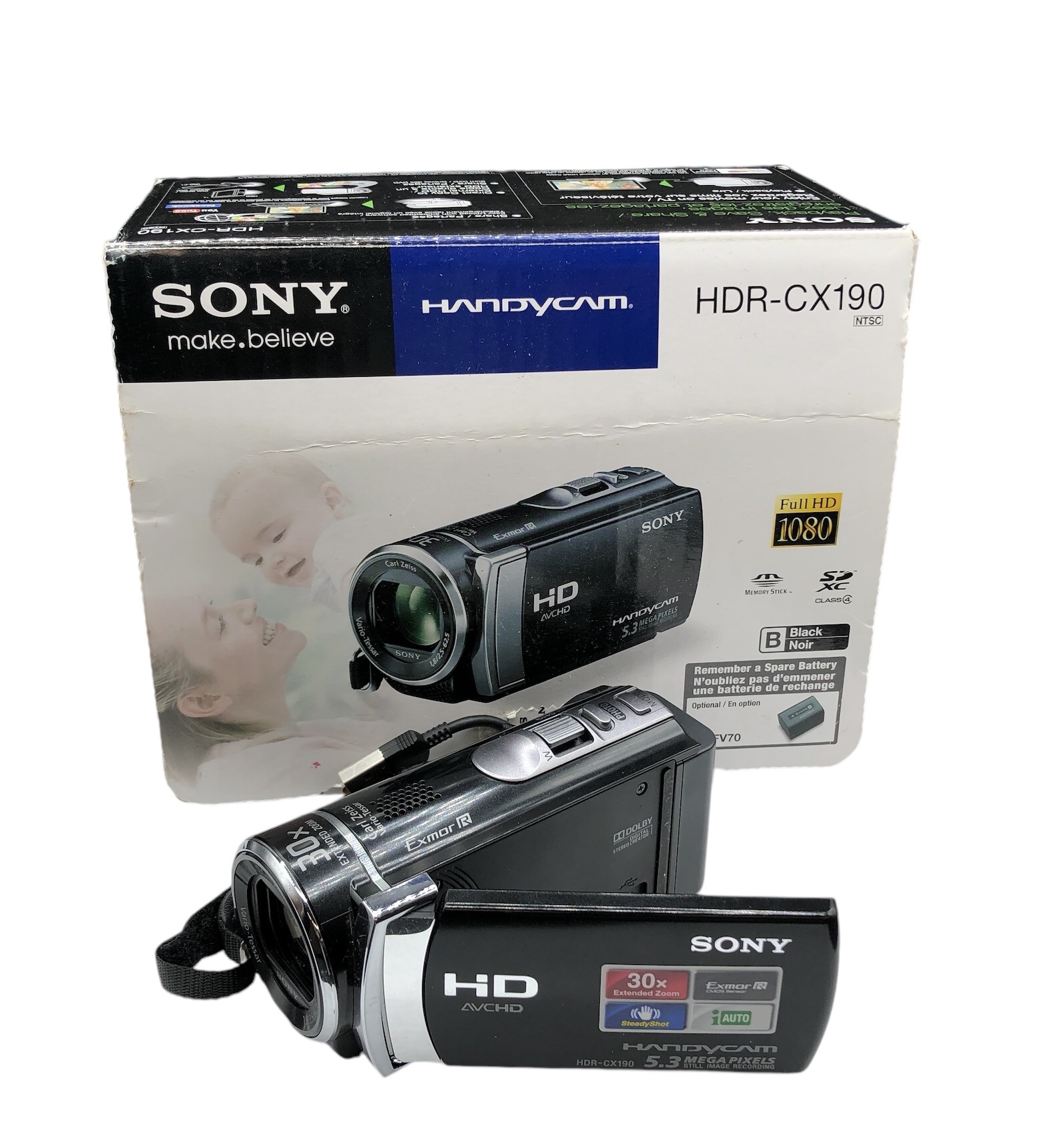 Sony Handycam HDR-CX190 #16527 | Auctionninja.com
