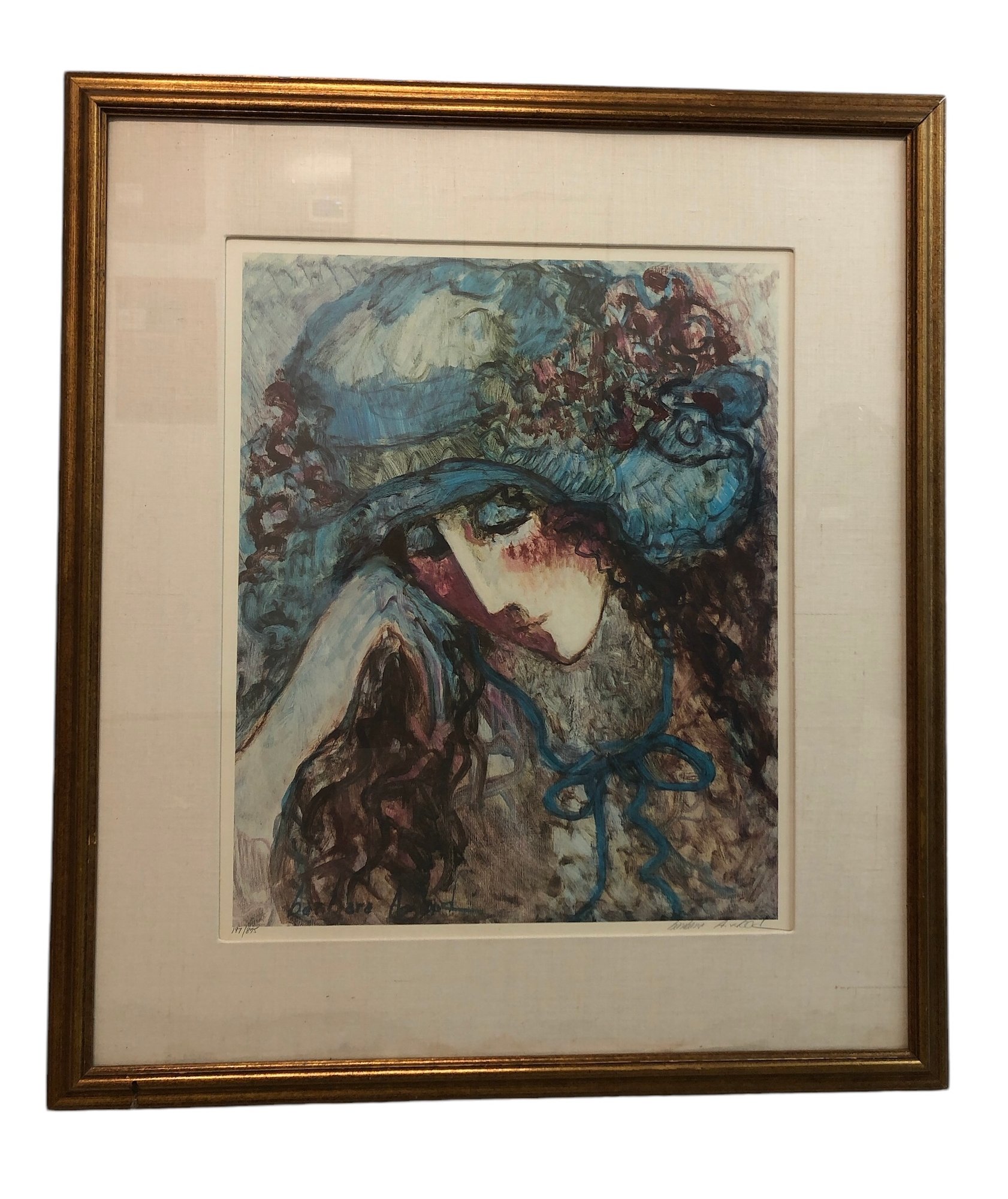 Rare Barbara A. Wood Signed Limited Edition Print (197/875) #16614 ...