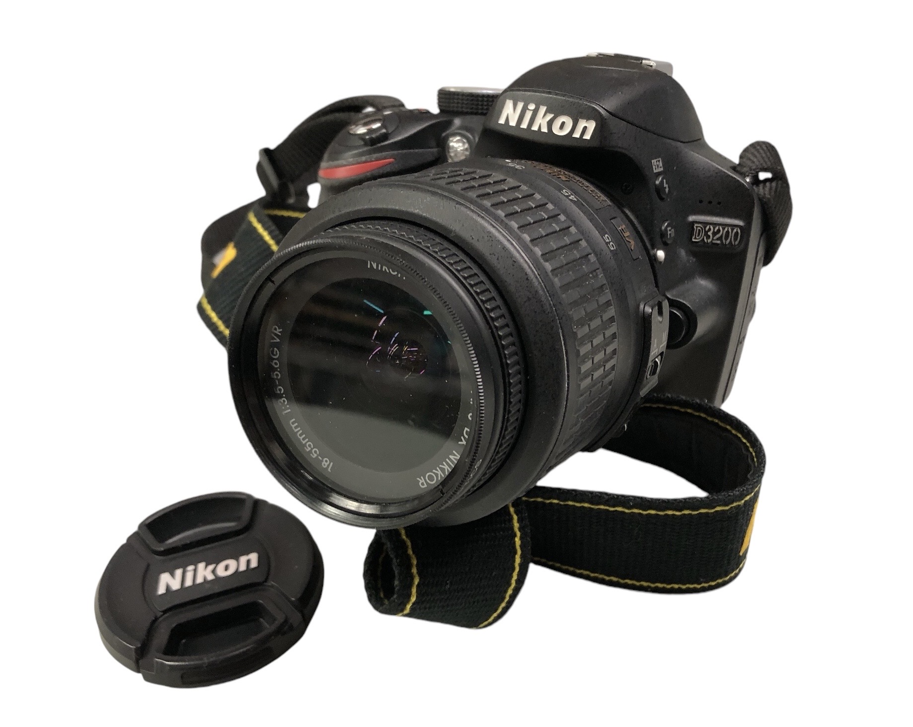 NIKON D3200 Digital Camera With 18-55mm Lens And Carrying Bag #16820 ...